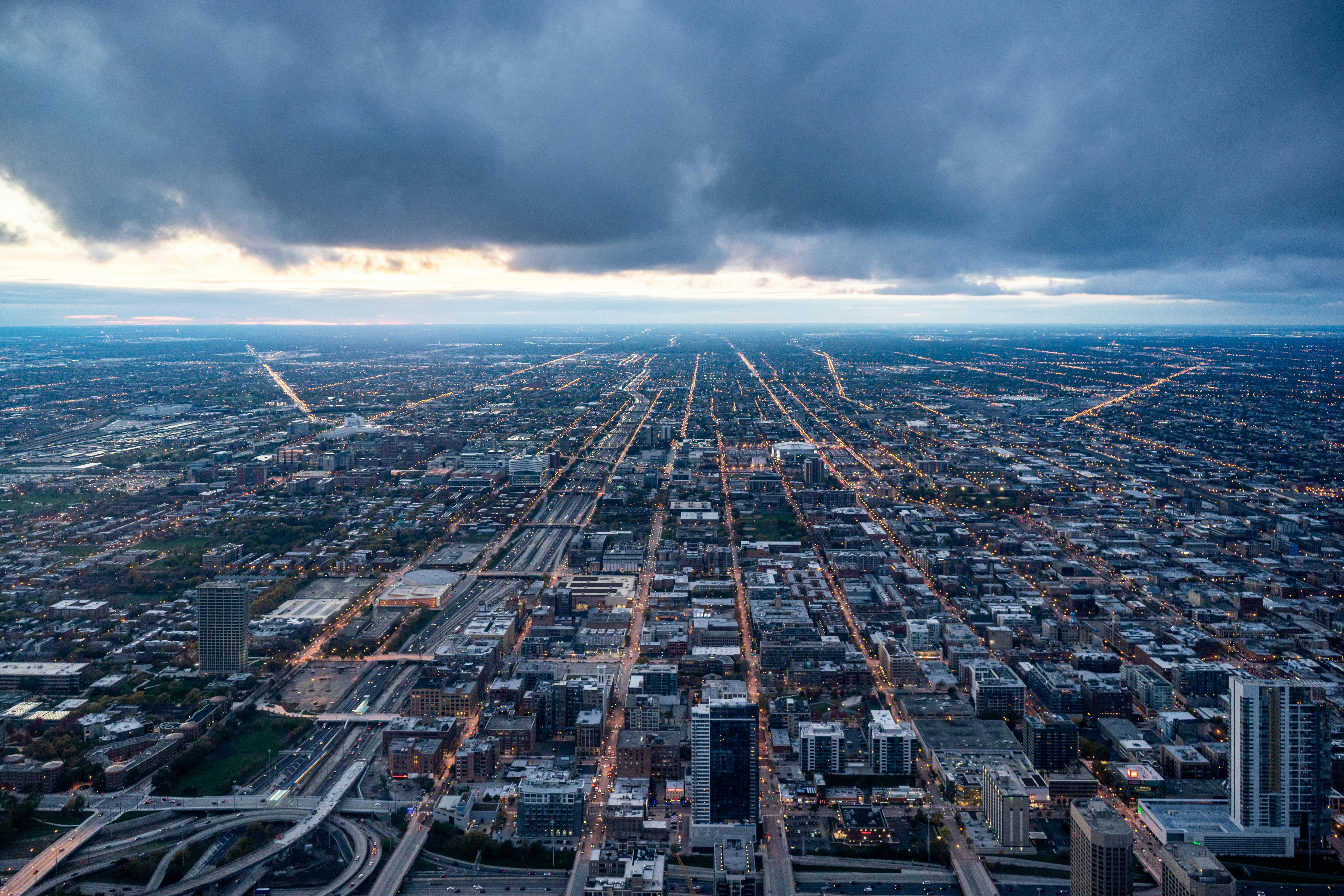 City Buildings Aerial Photography · Free Stock Photo