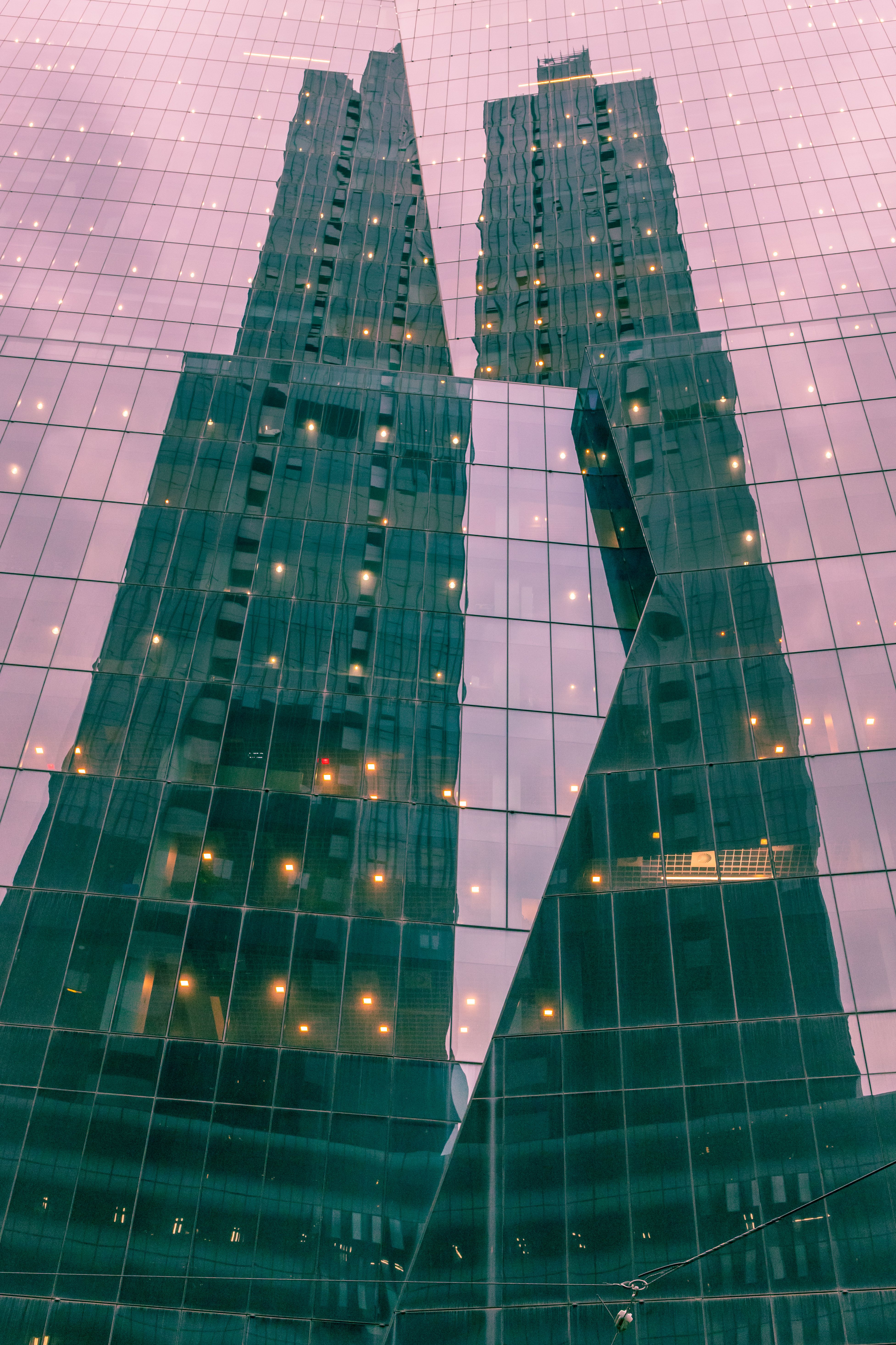 Glass Walled Building · Free Stock Photo