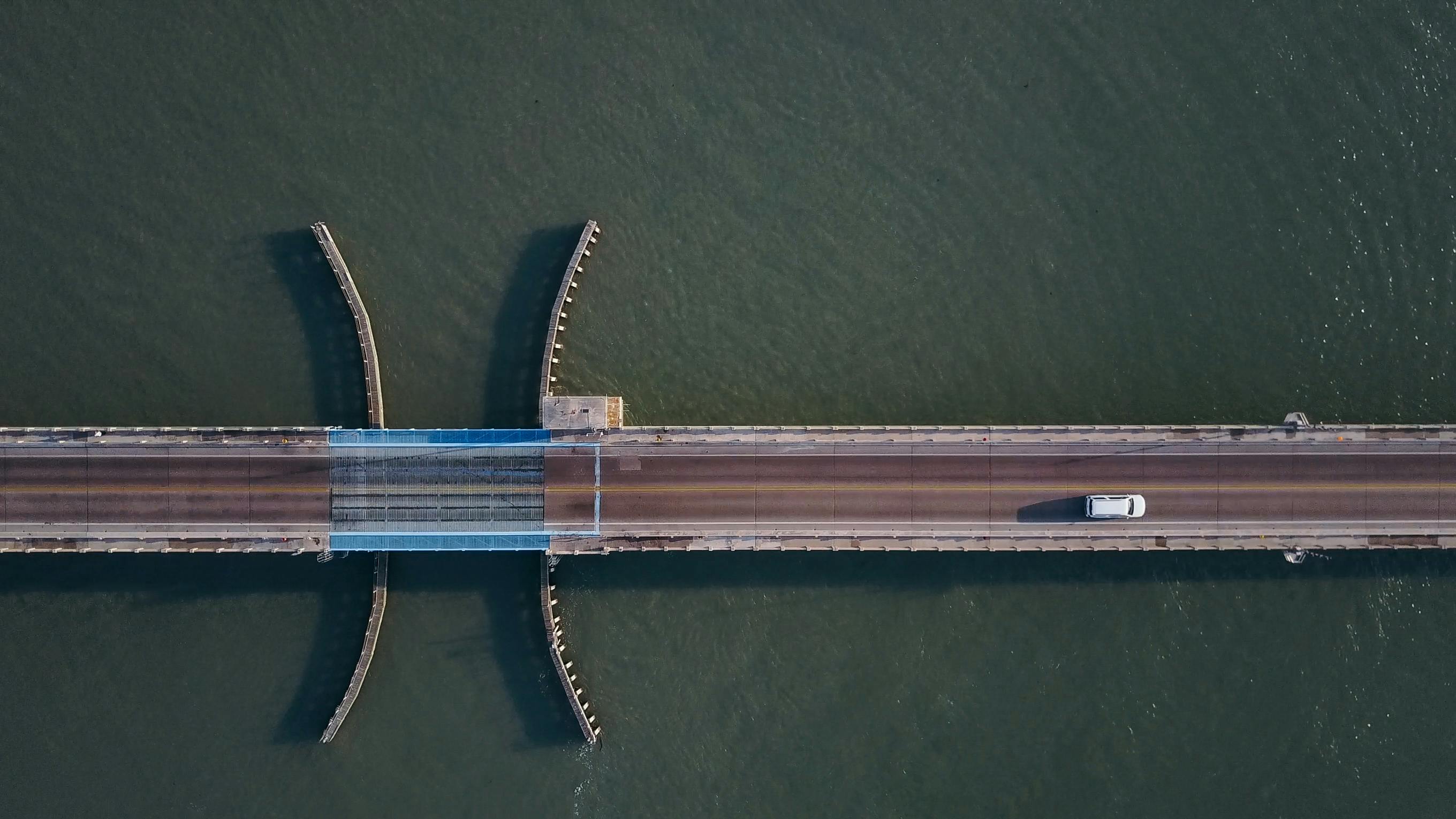 Aerial View of Boat Dock · Free Stock Photo