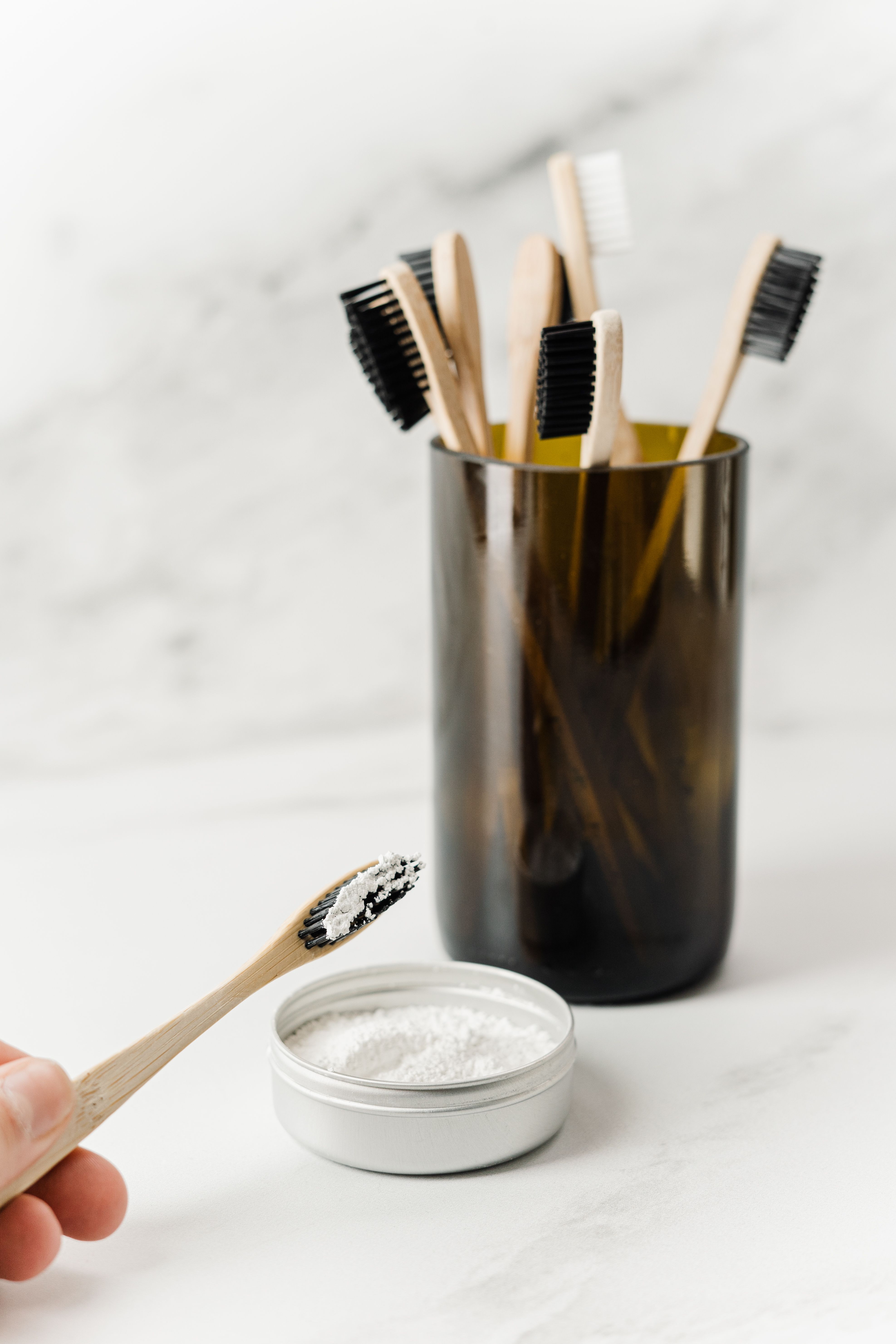 Wooden Toothbrush In A Cup · Free Stock Photo