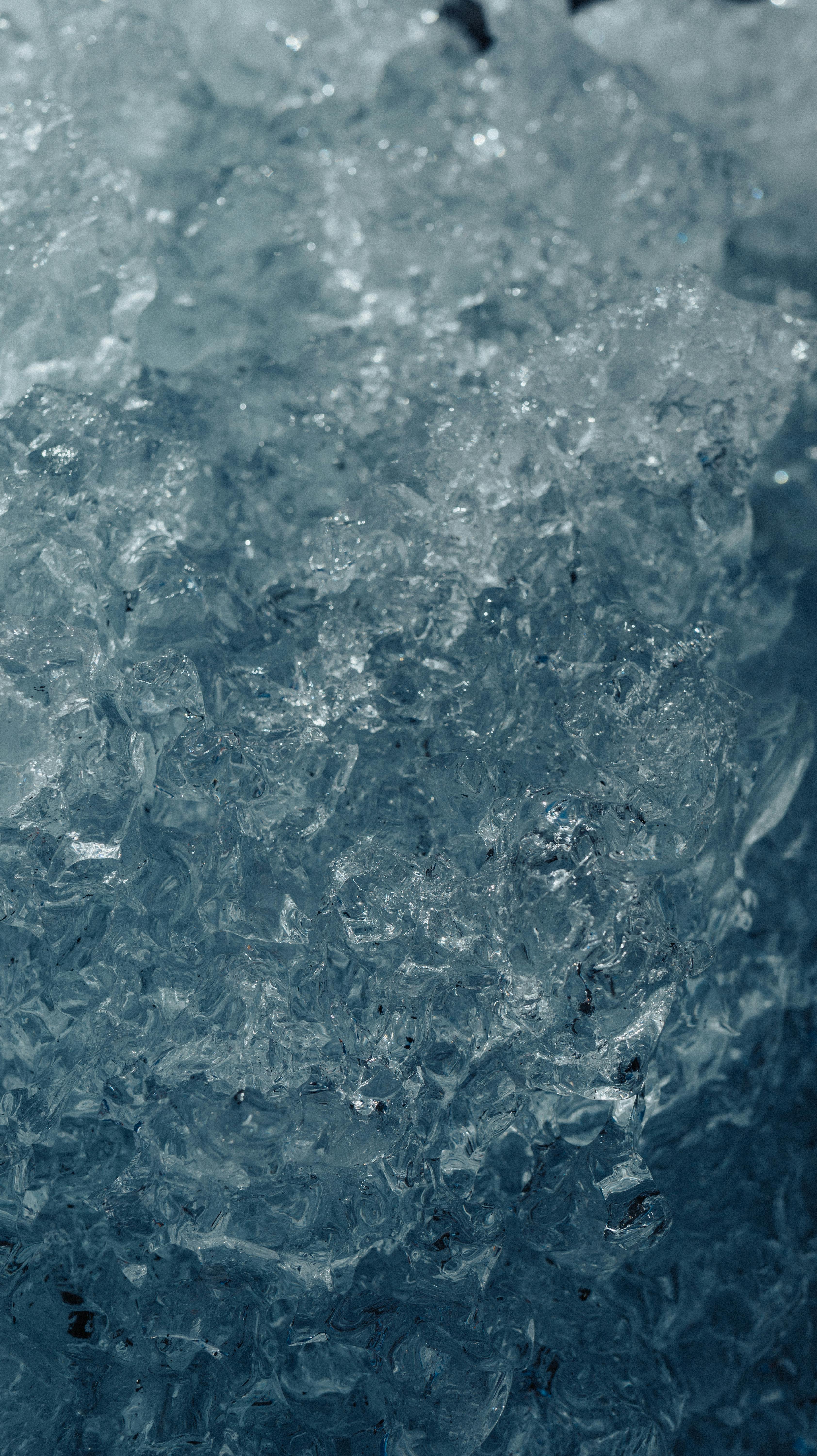 Close-up of Ice Texture at Diamond Beach · Free Stock Photo