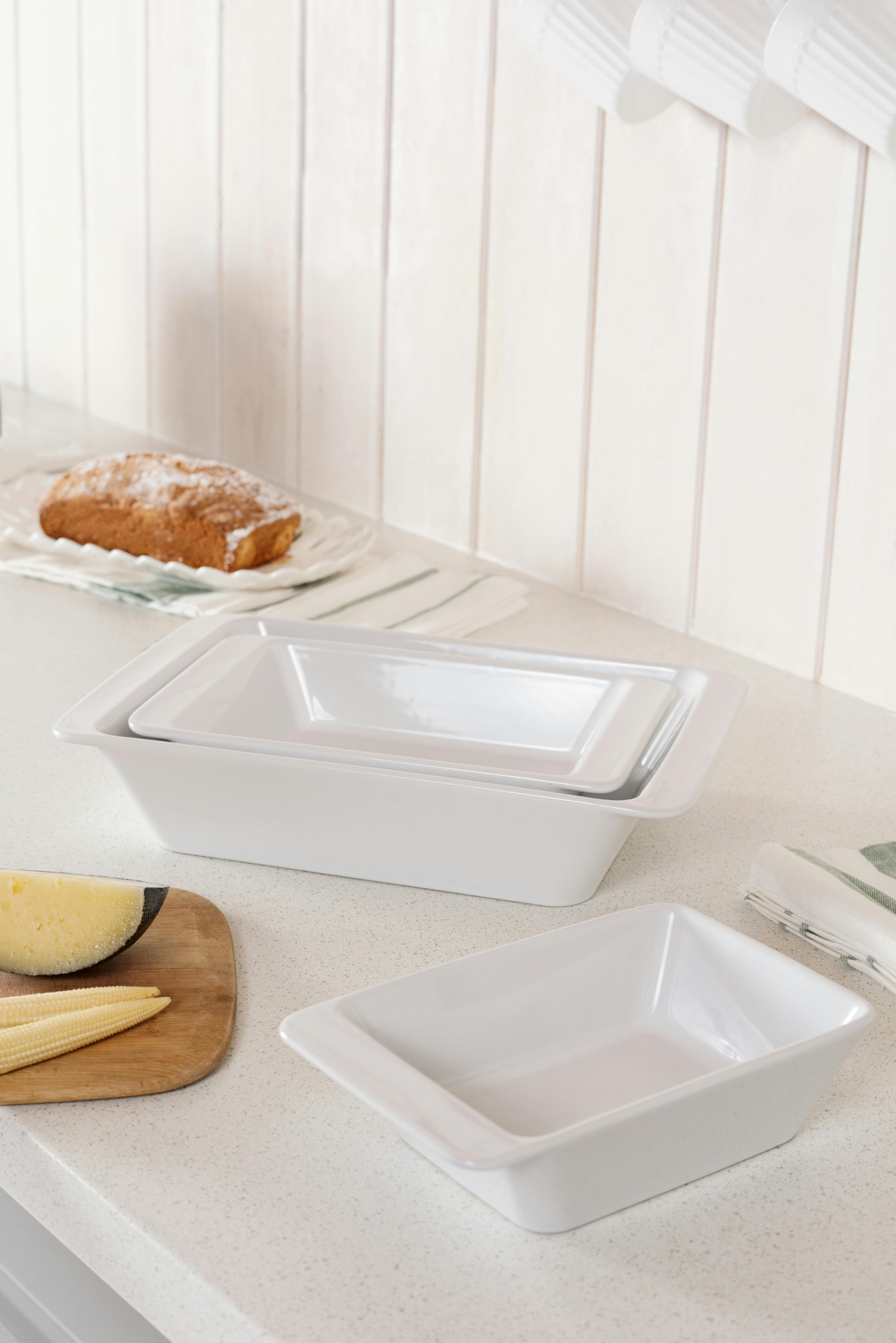 White Ceramic Containers · Free Stock Photo