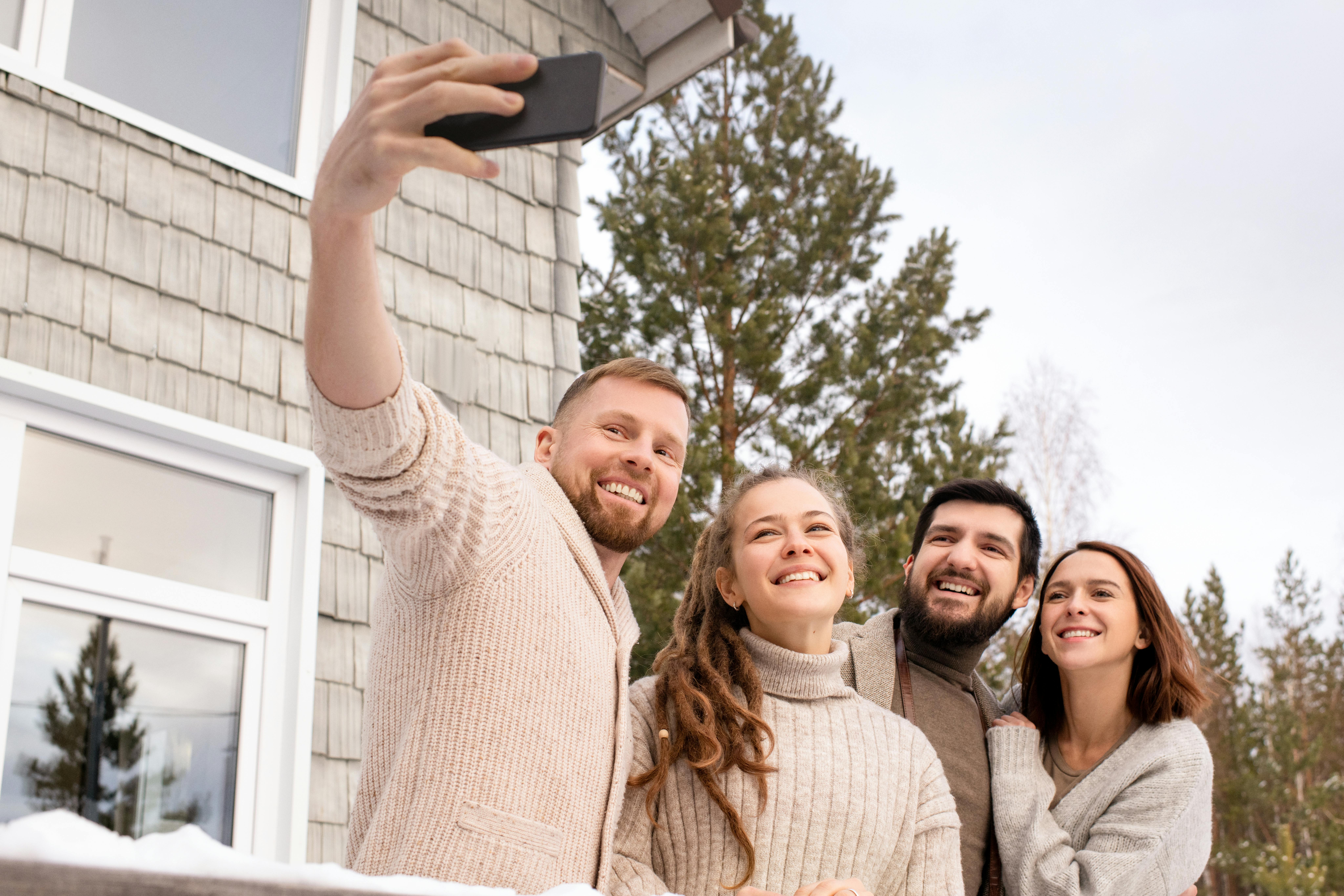 Photo Of People Doing Selfie · Free Stock Photo
