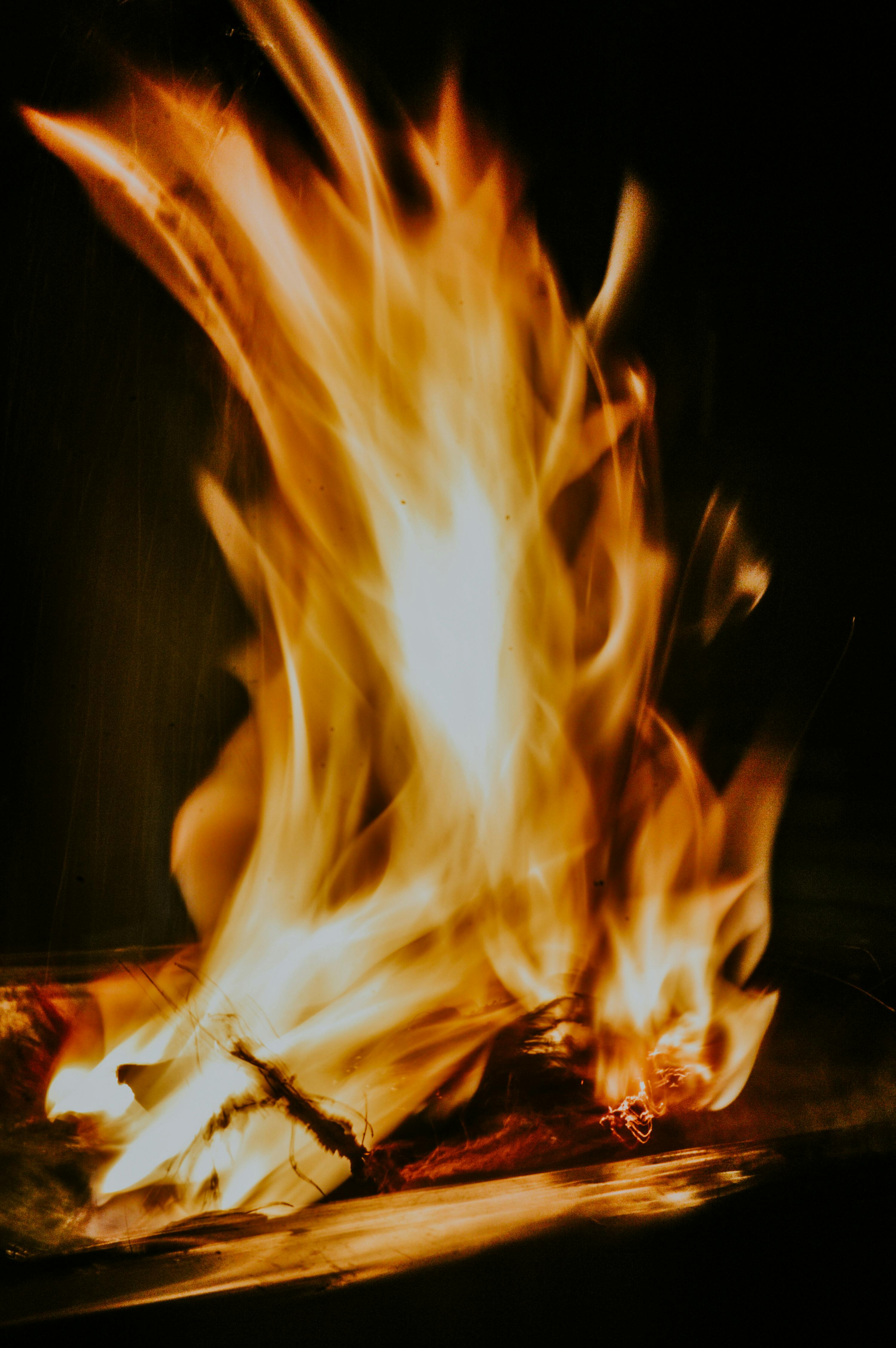 Close Up Photo of Fire · Free Stock Photo