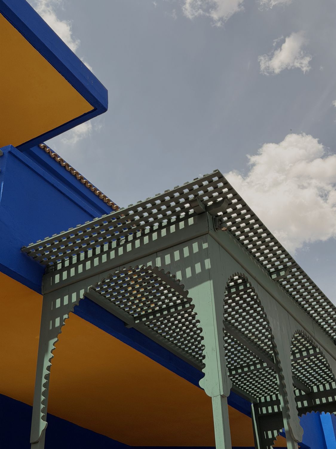 Modern Architecture in Marrakesh's Jardin Majorelle · Free Stock Photo