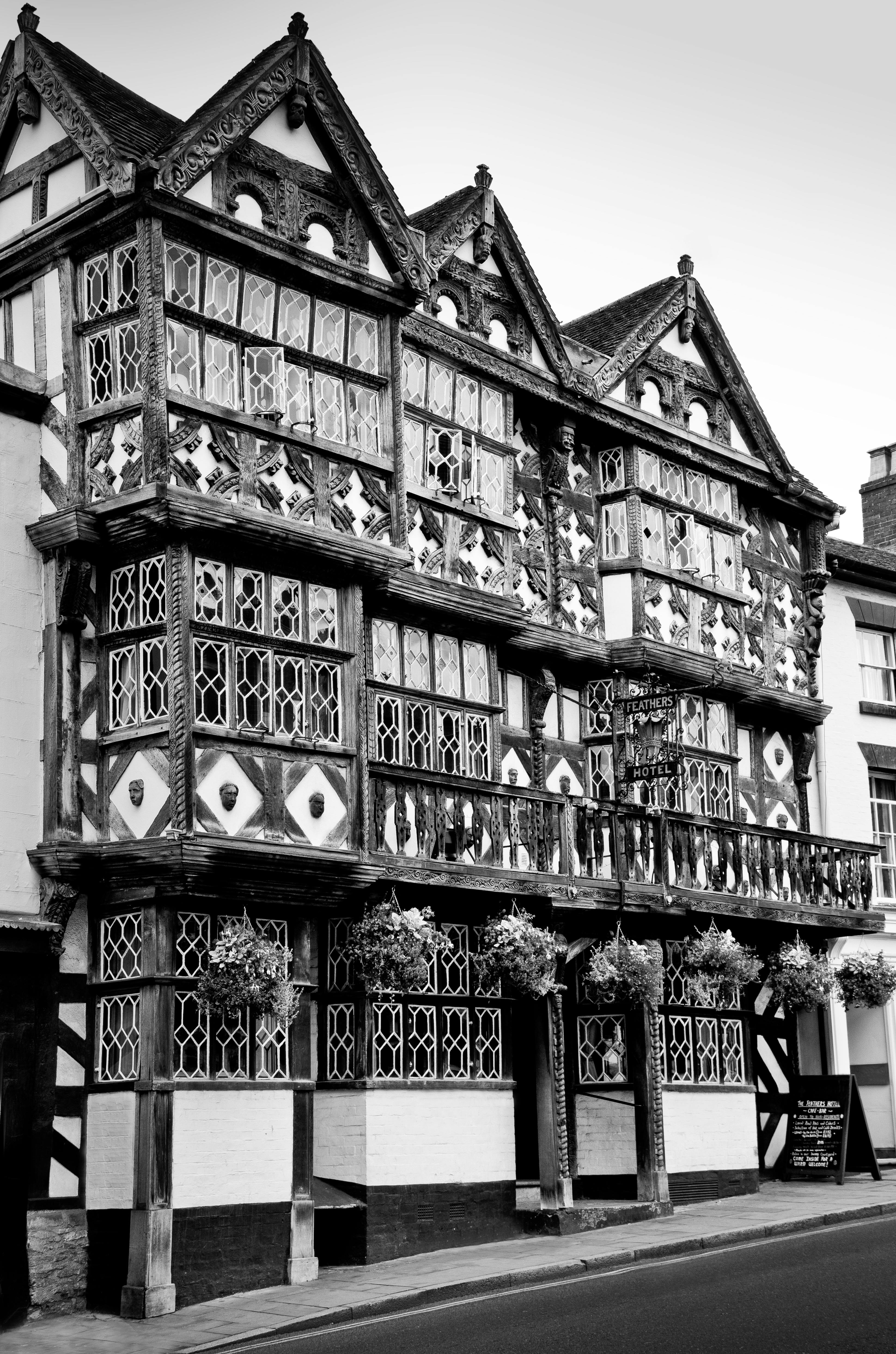 Historic Tudor Building in Shropshire, England · Free Stock Photo