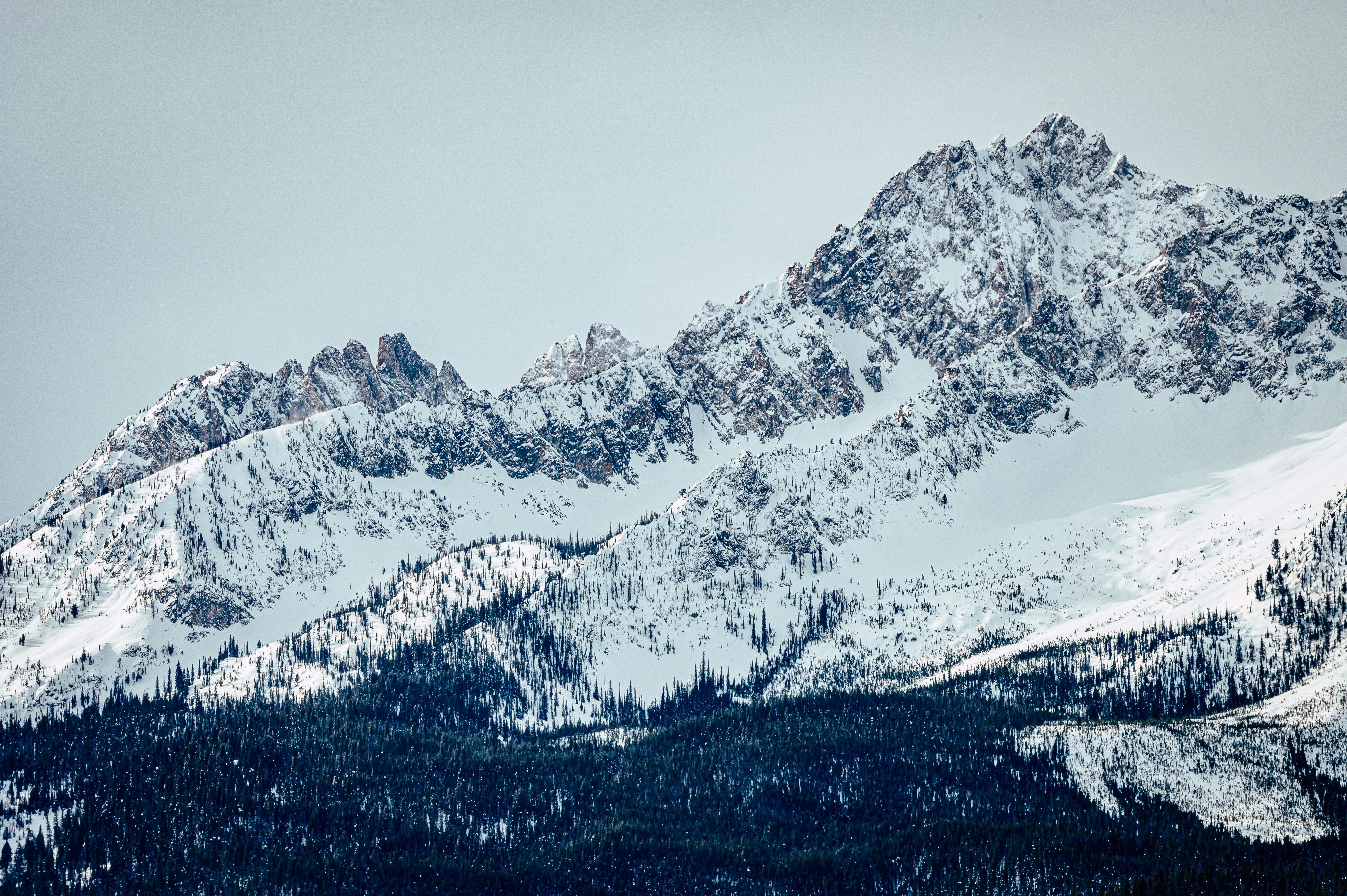 Snow Covered Mountain · Free Stock Photo