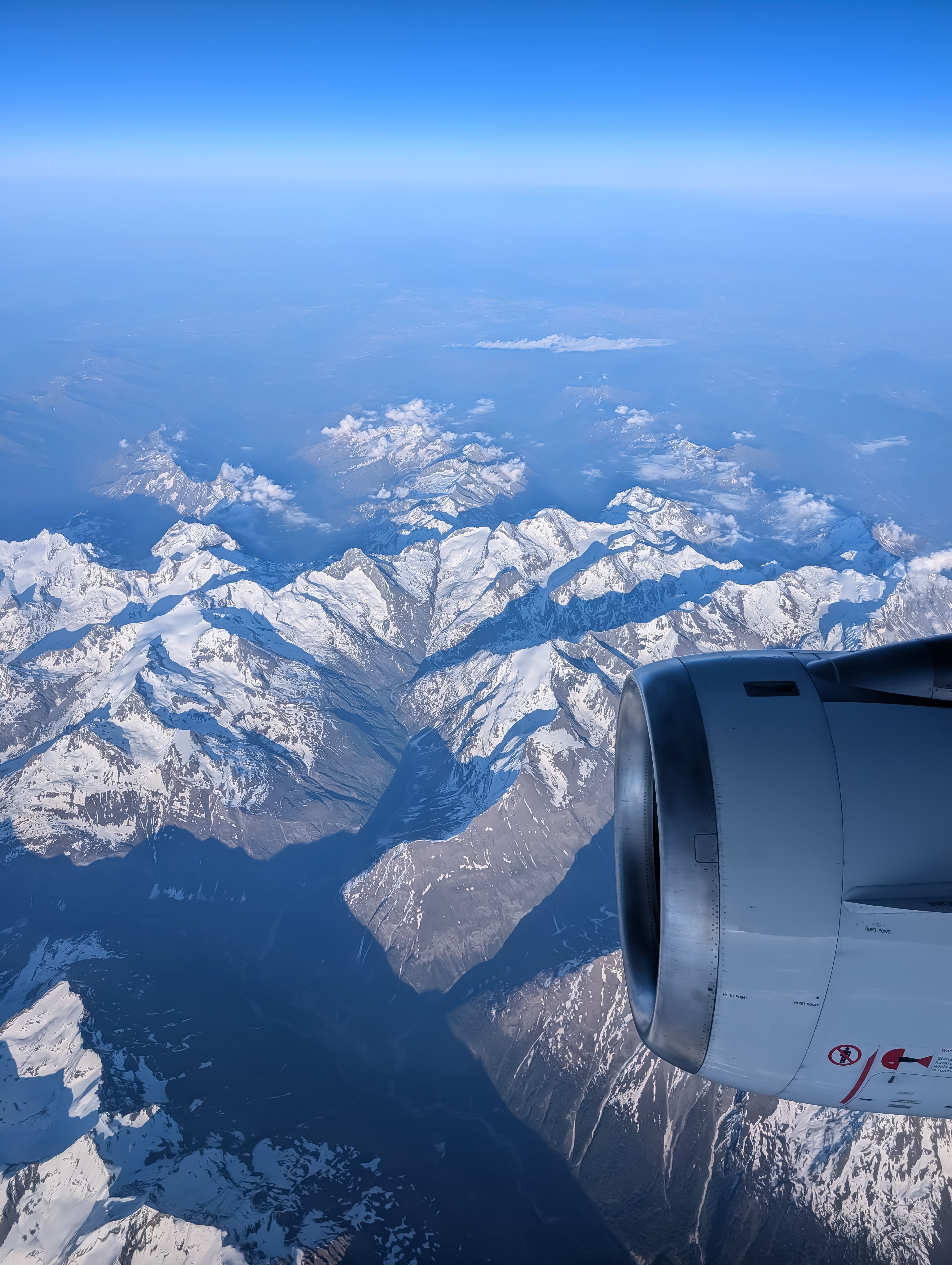 Luftaufnahme Der Schweizer Alpen Aus Dem Flugzeug · Kostenloses Stock-Foto