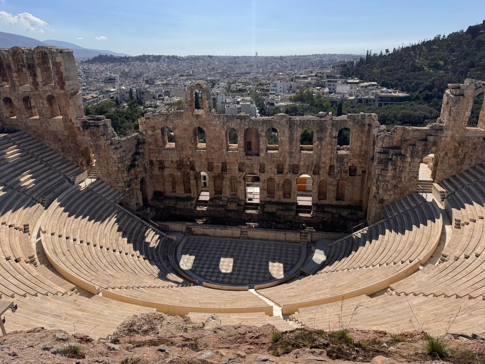 Nhà Hát Odeon Của Herodes Atticus ở Athens, Hy Lạp. · Ảnh có sẵn miễn phí