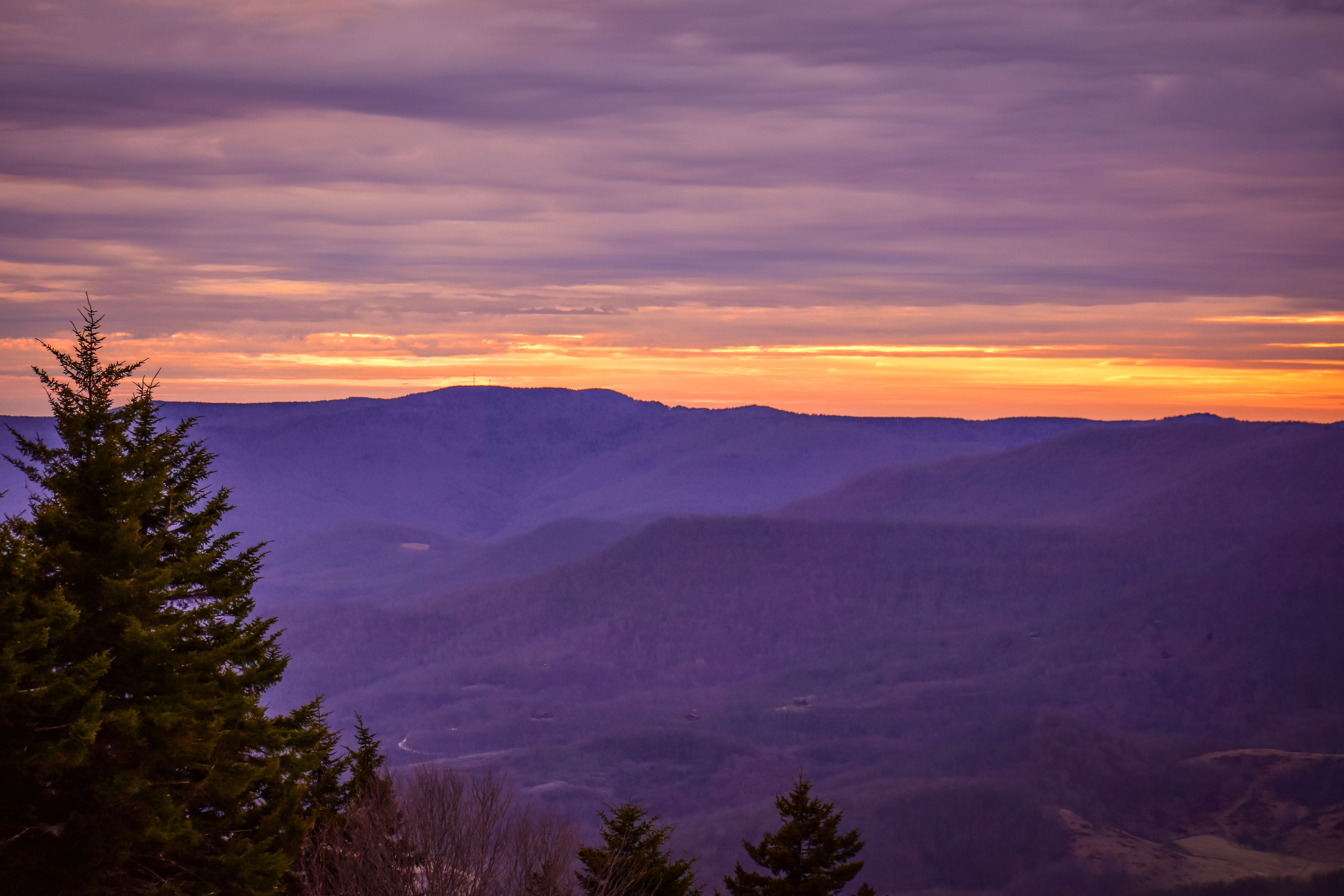 Mountains During Sunset · Free Stock Photo