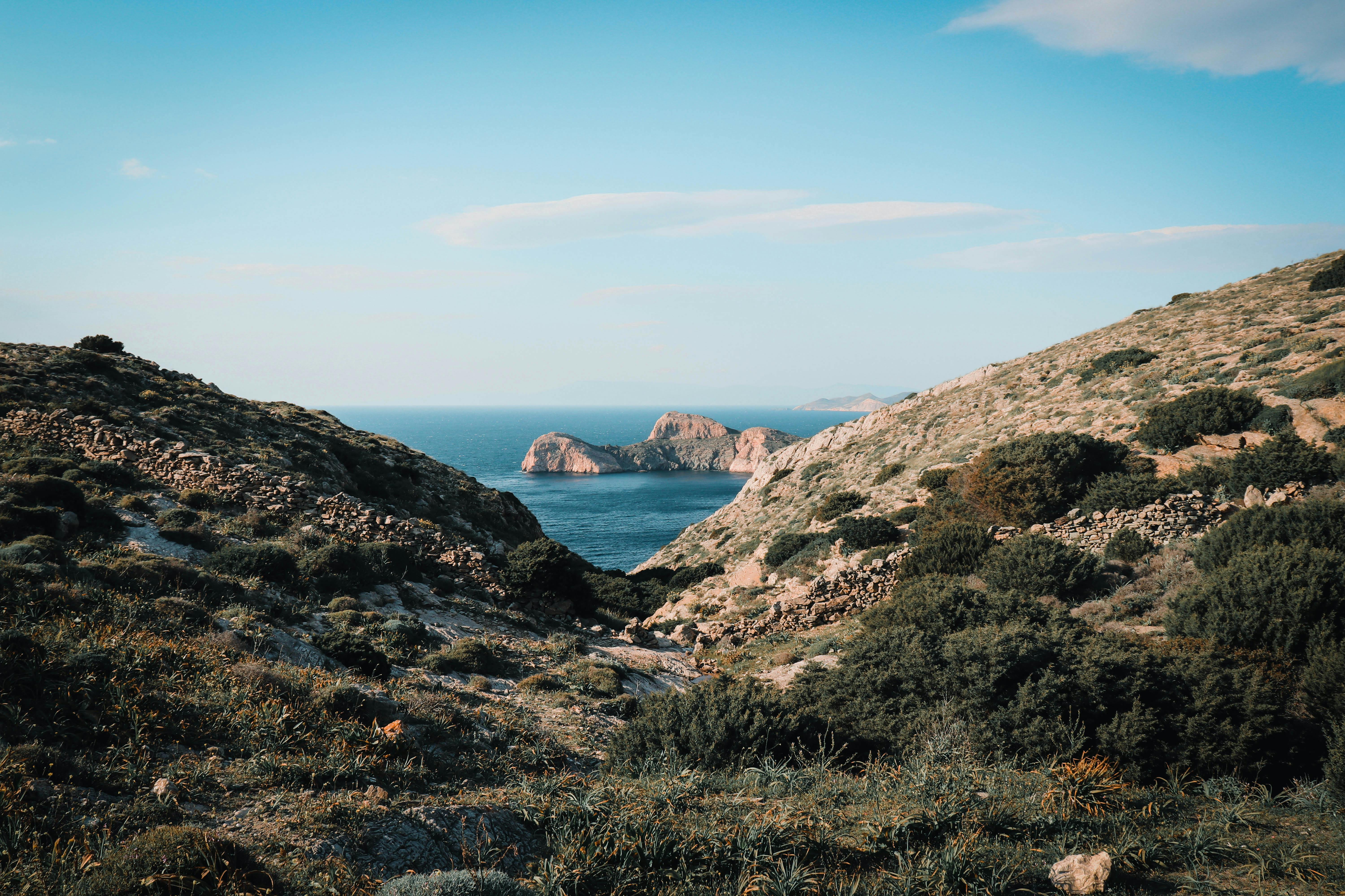 Mountain Near Ocean · Free Stock Photo
