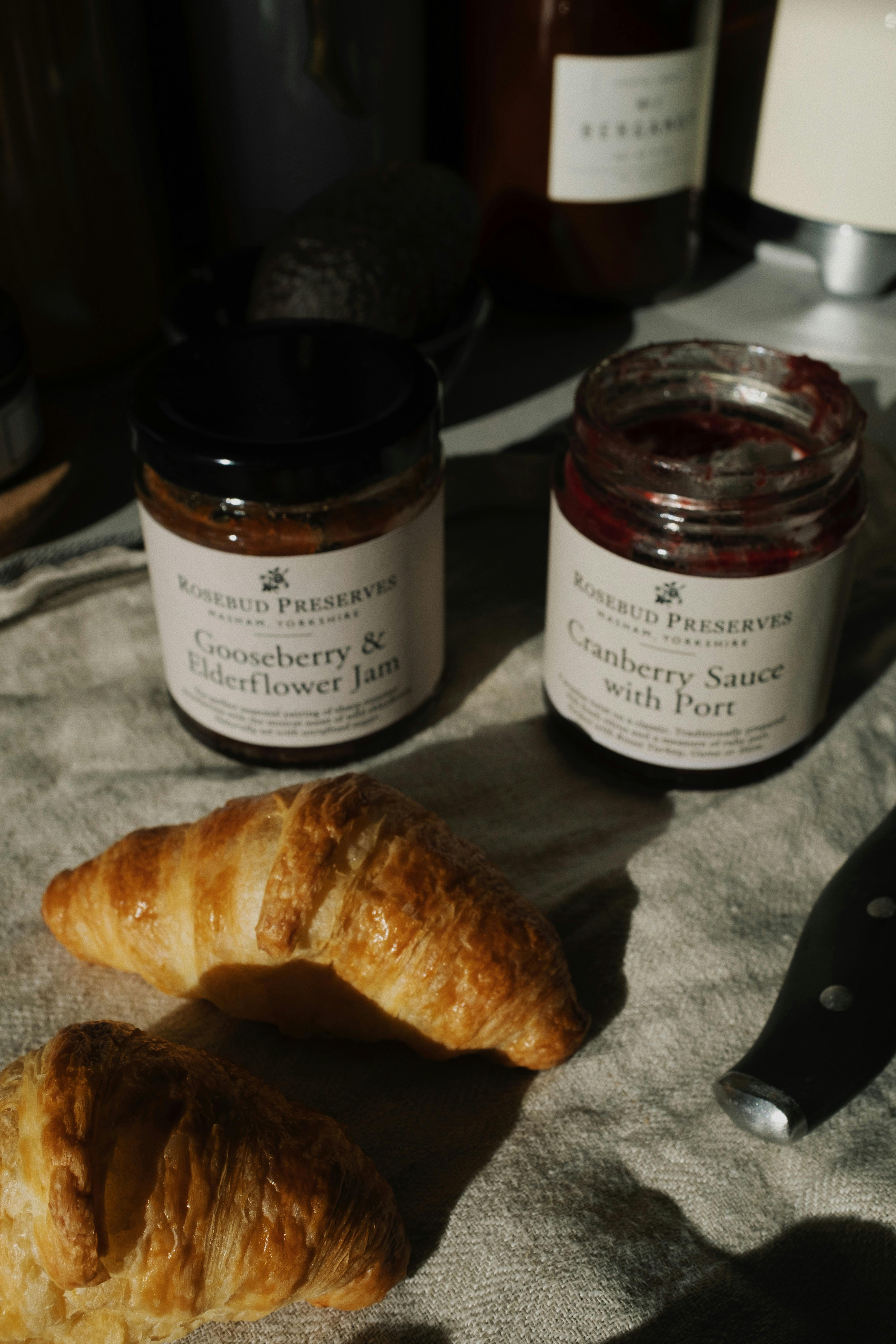 Croissants And Jams · Free Stock Photo