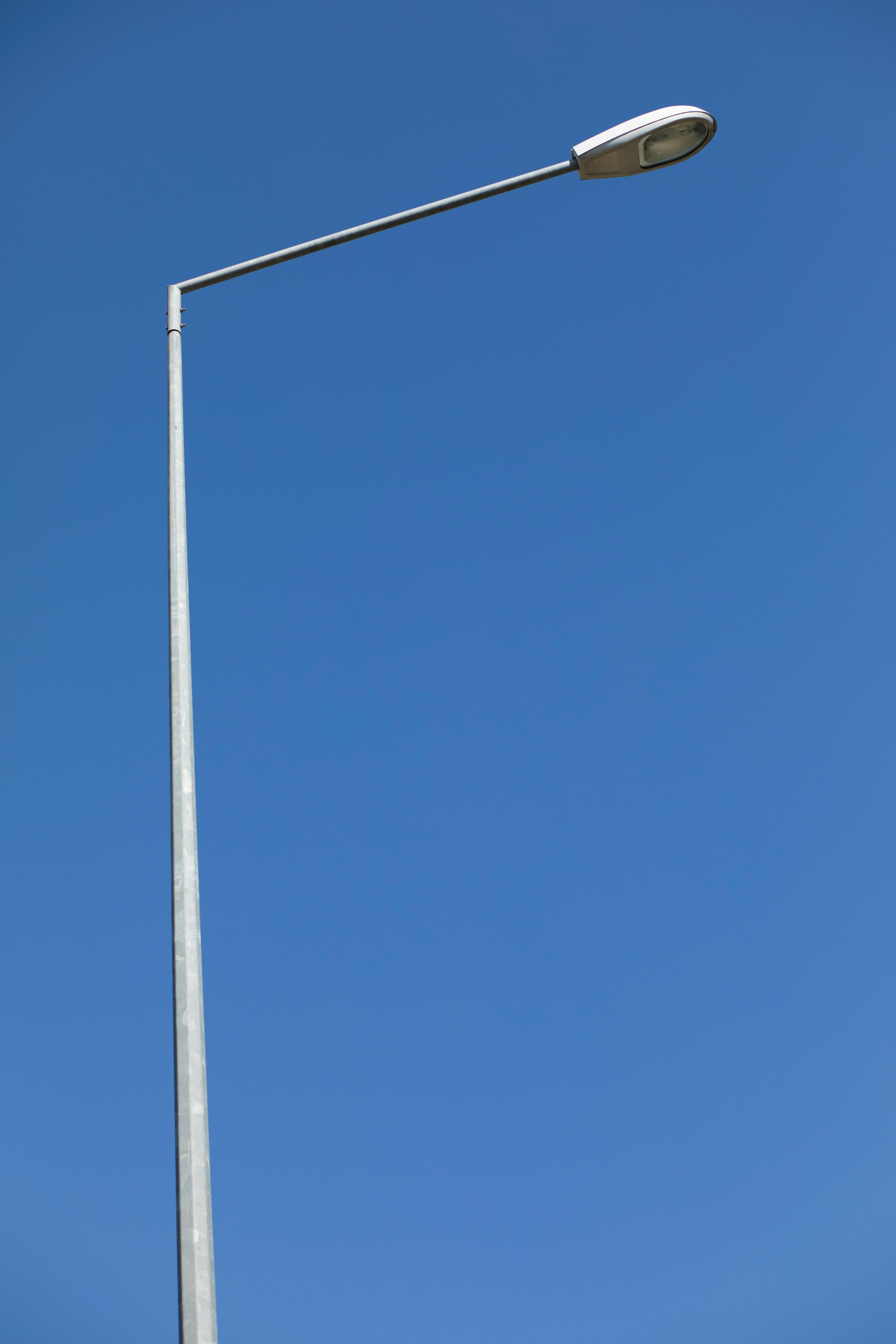 Metal Pole Under Blue Sky · Free Stock Photo