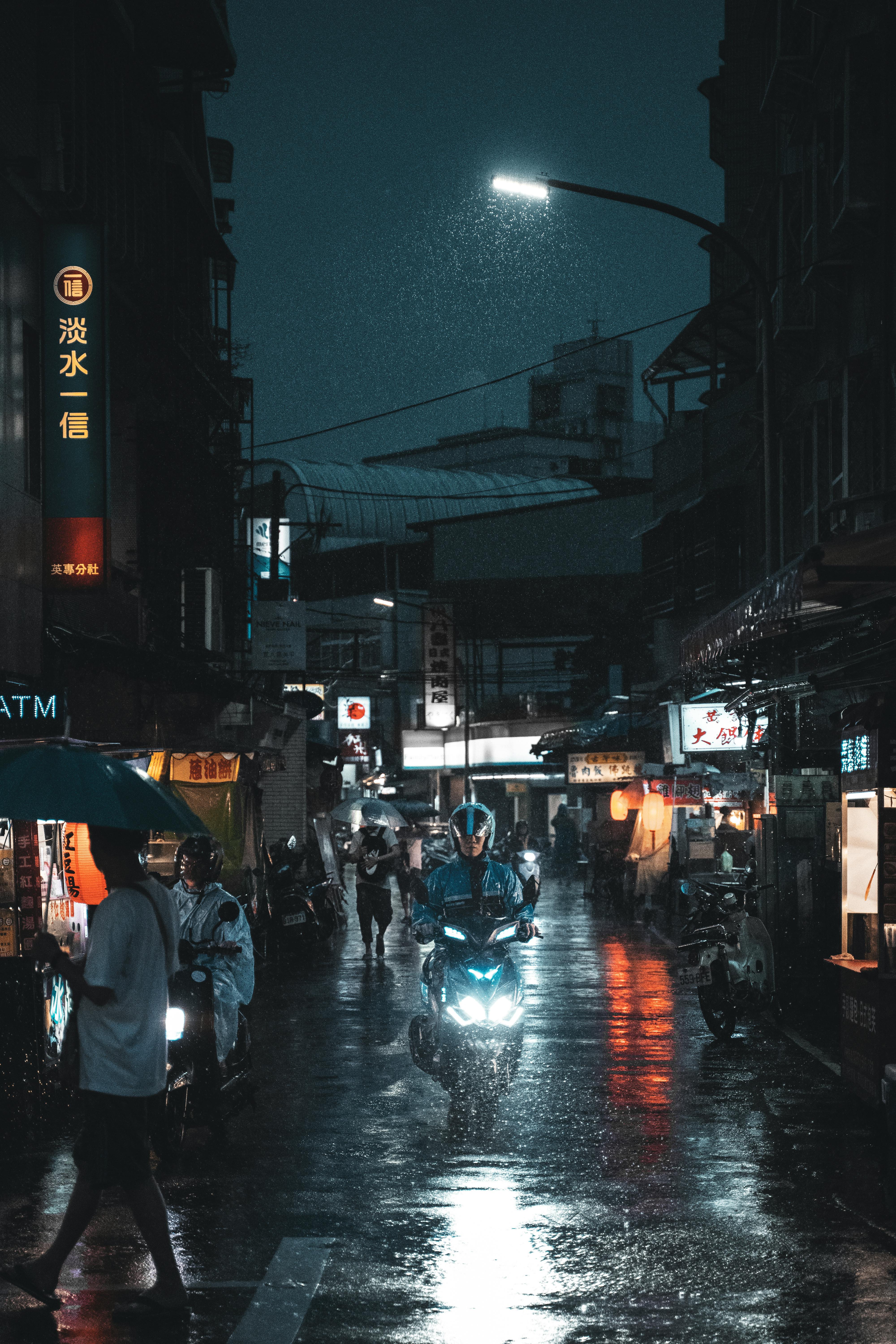 Two Person Walking on Street Corner · Free Stock Photo