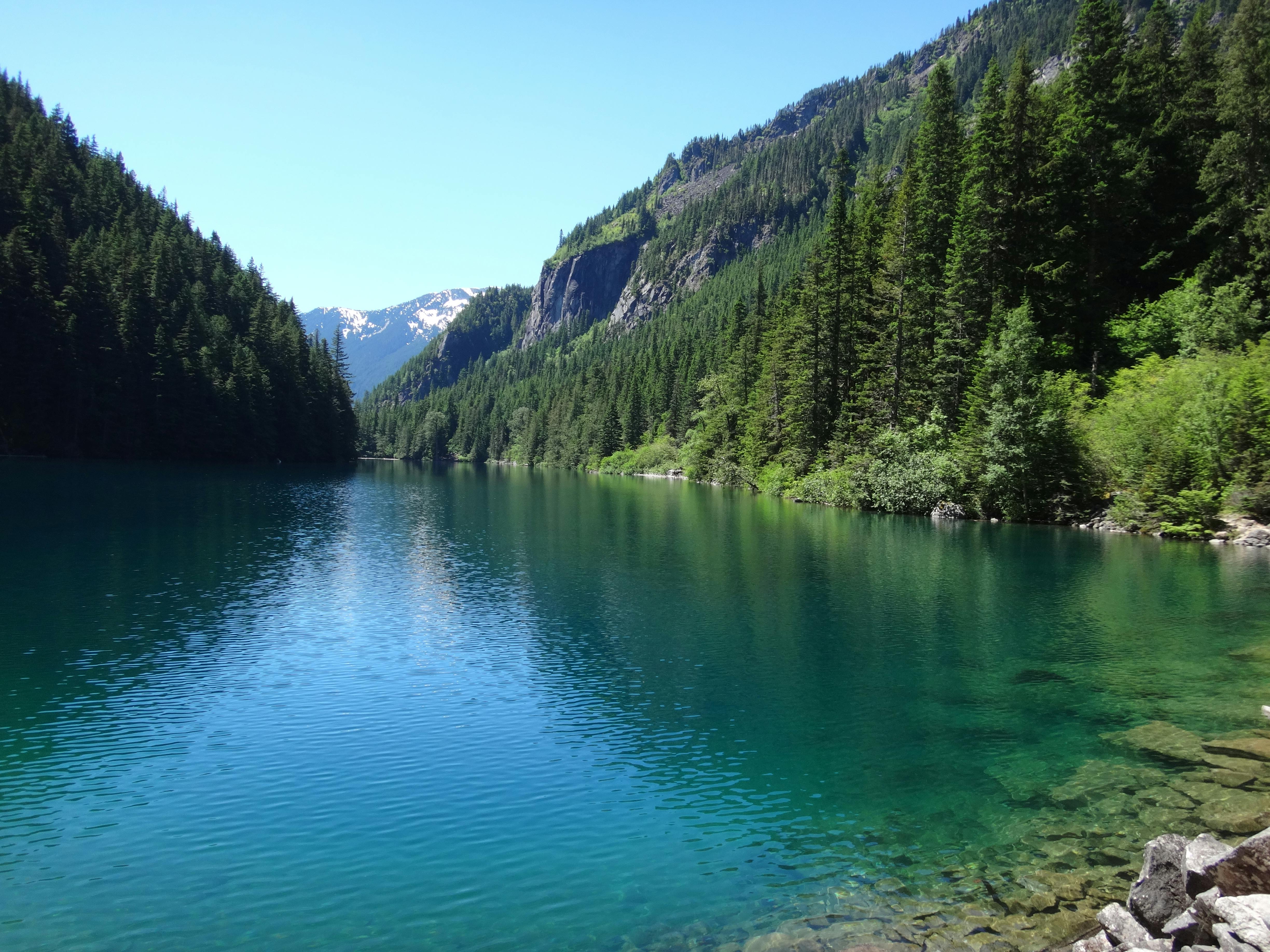 Mountain Near Body Of Water · Free Stock Photo