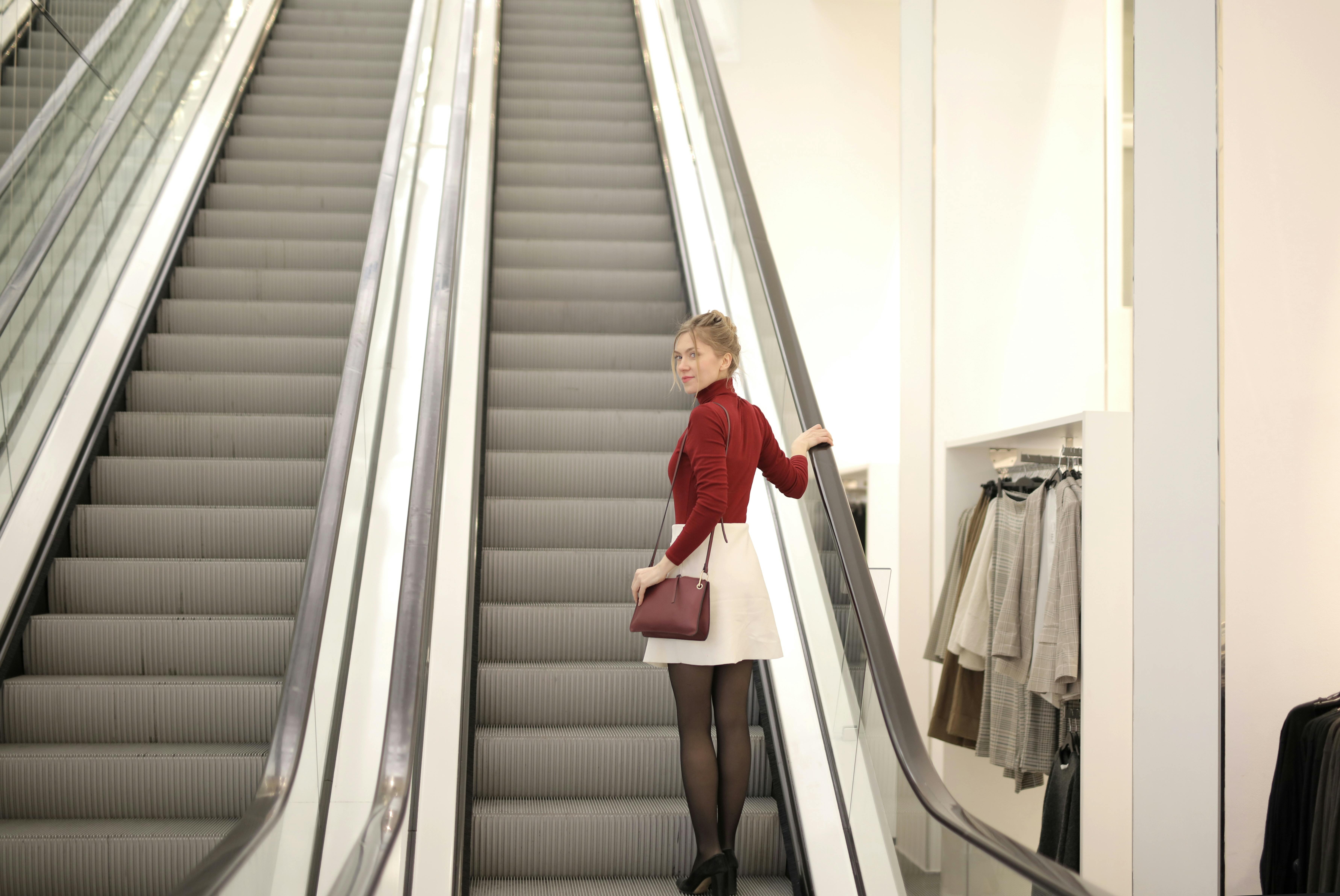 Photo of Black Escalator · Free Stock Photo