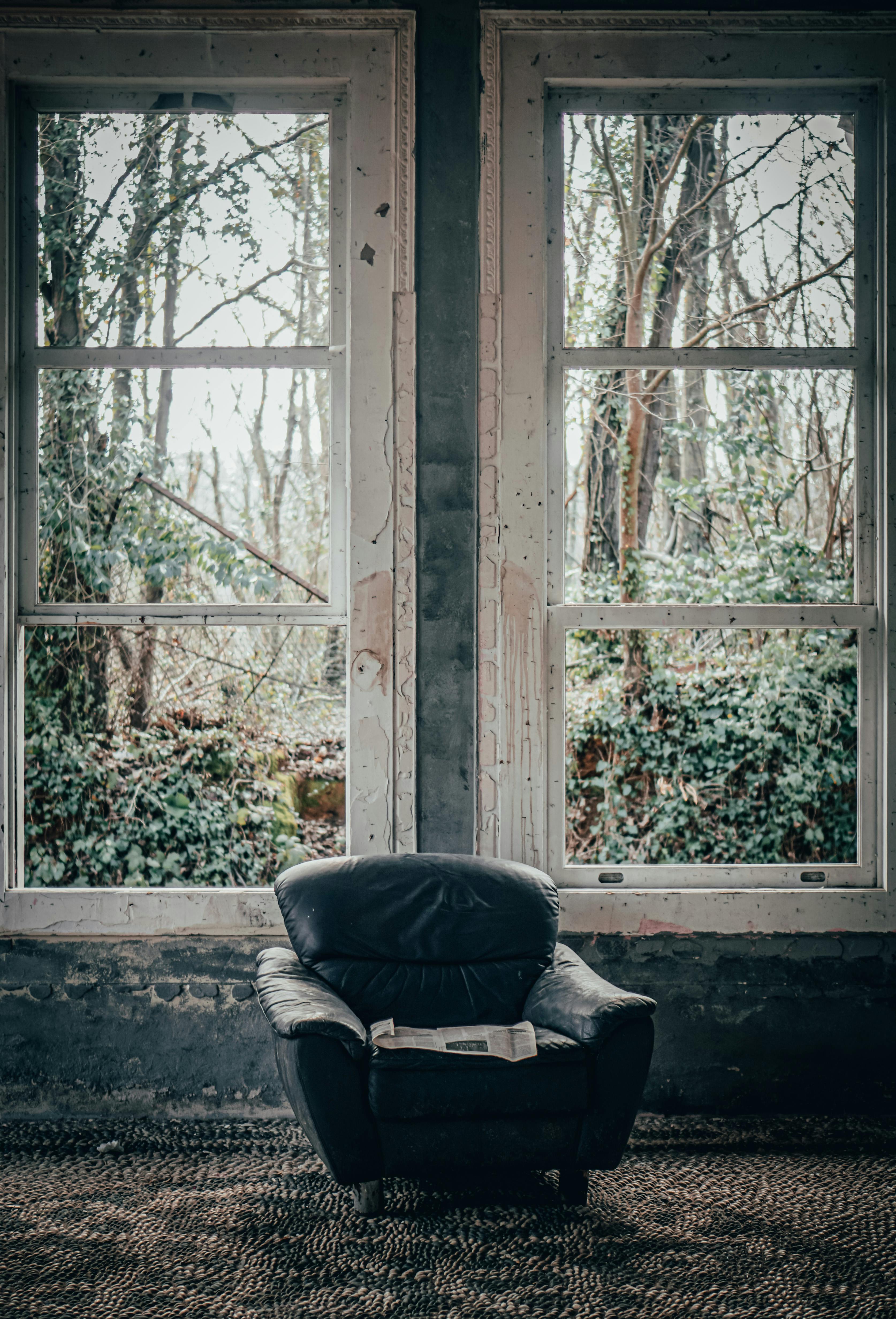 Photo Of Chair Near Windows · Free Stock Photo