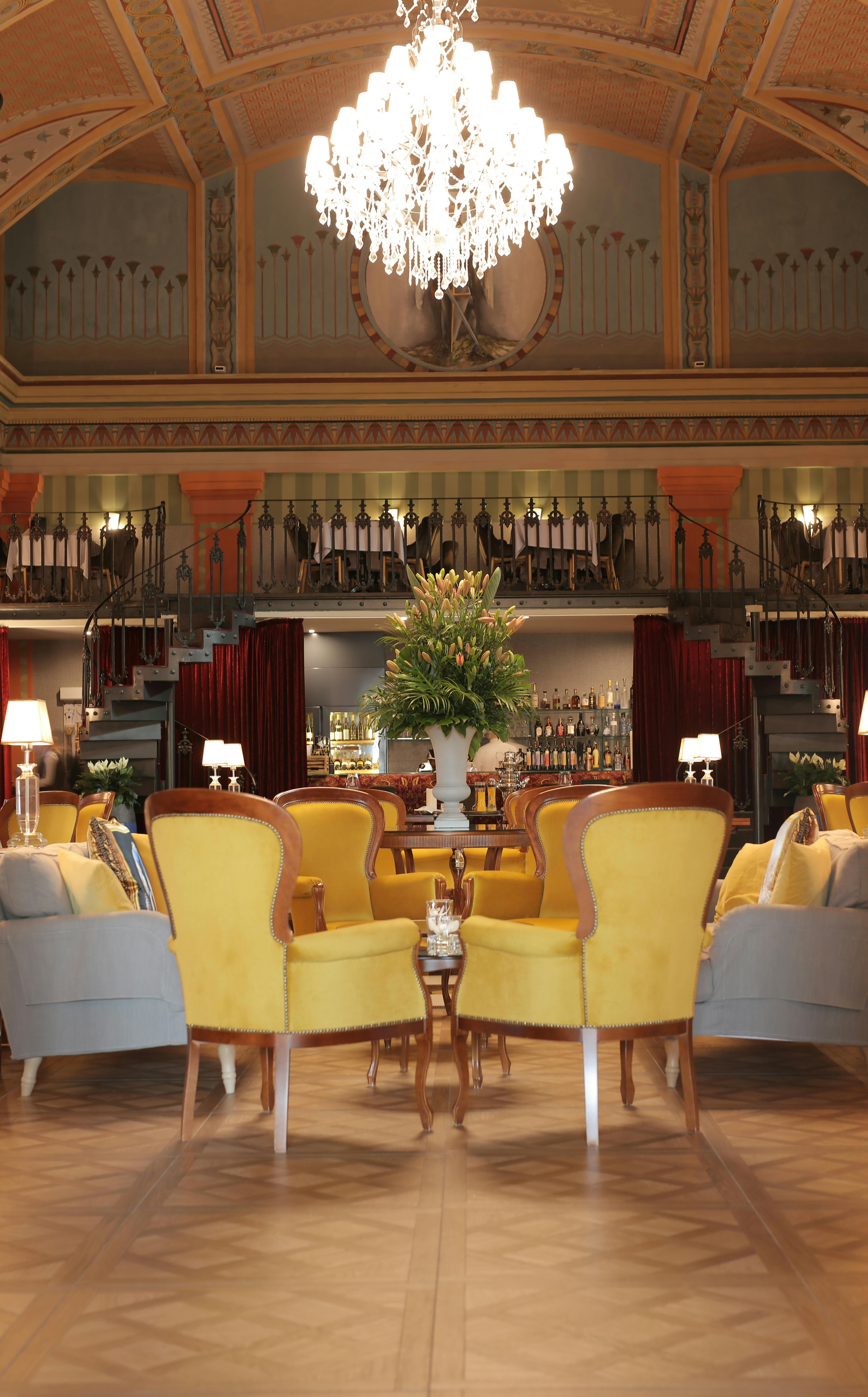 Armchairs Inside A Hotel · Free Stock Photo