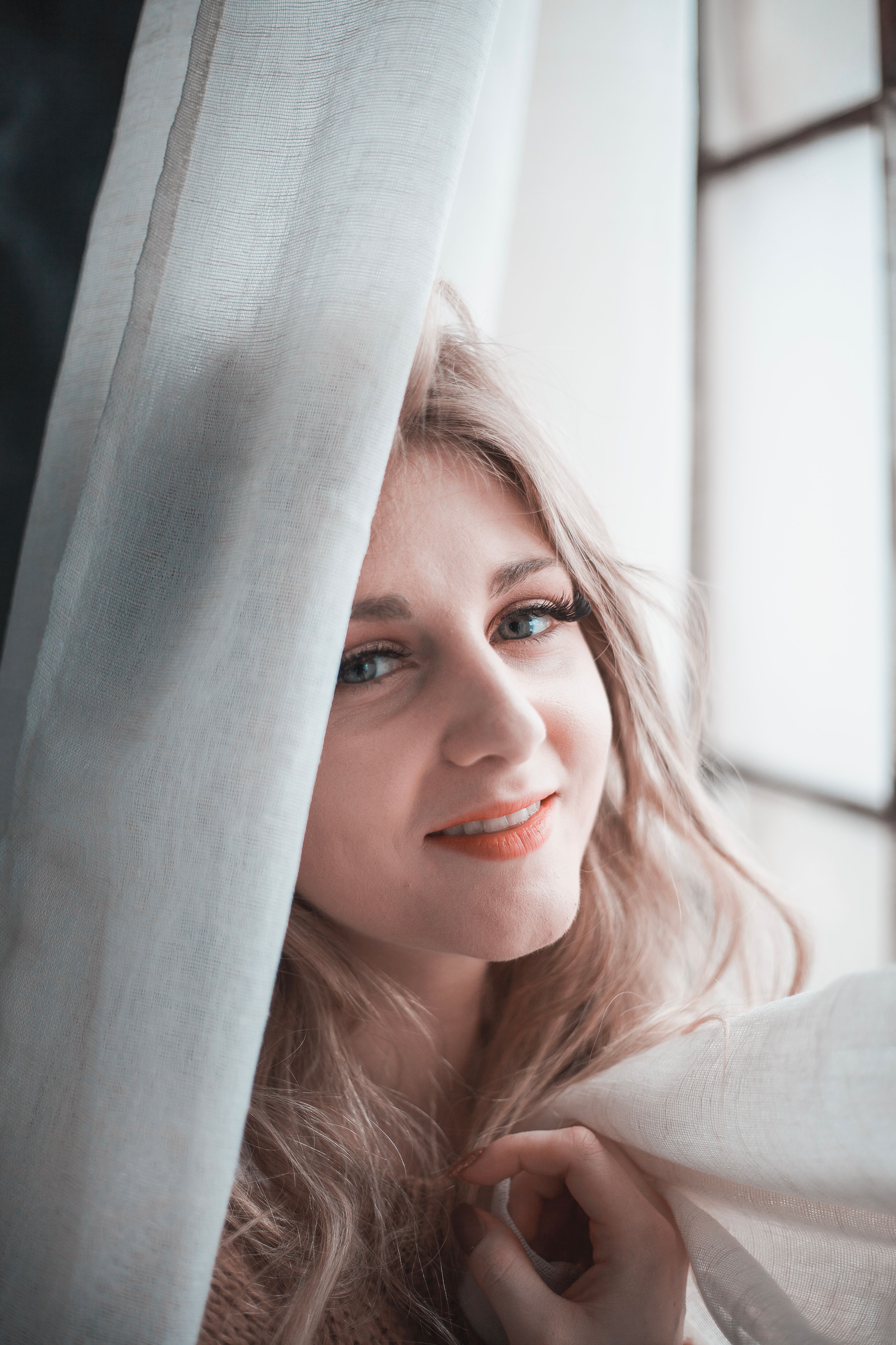 Woman By The Window · Free Stock Photo