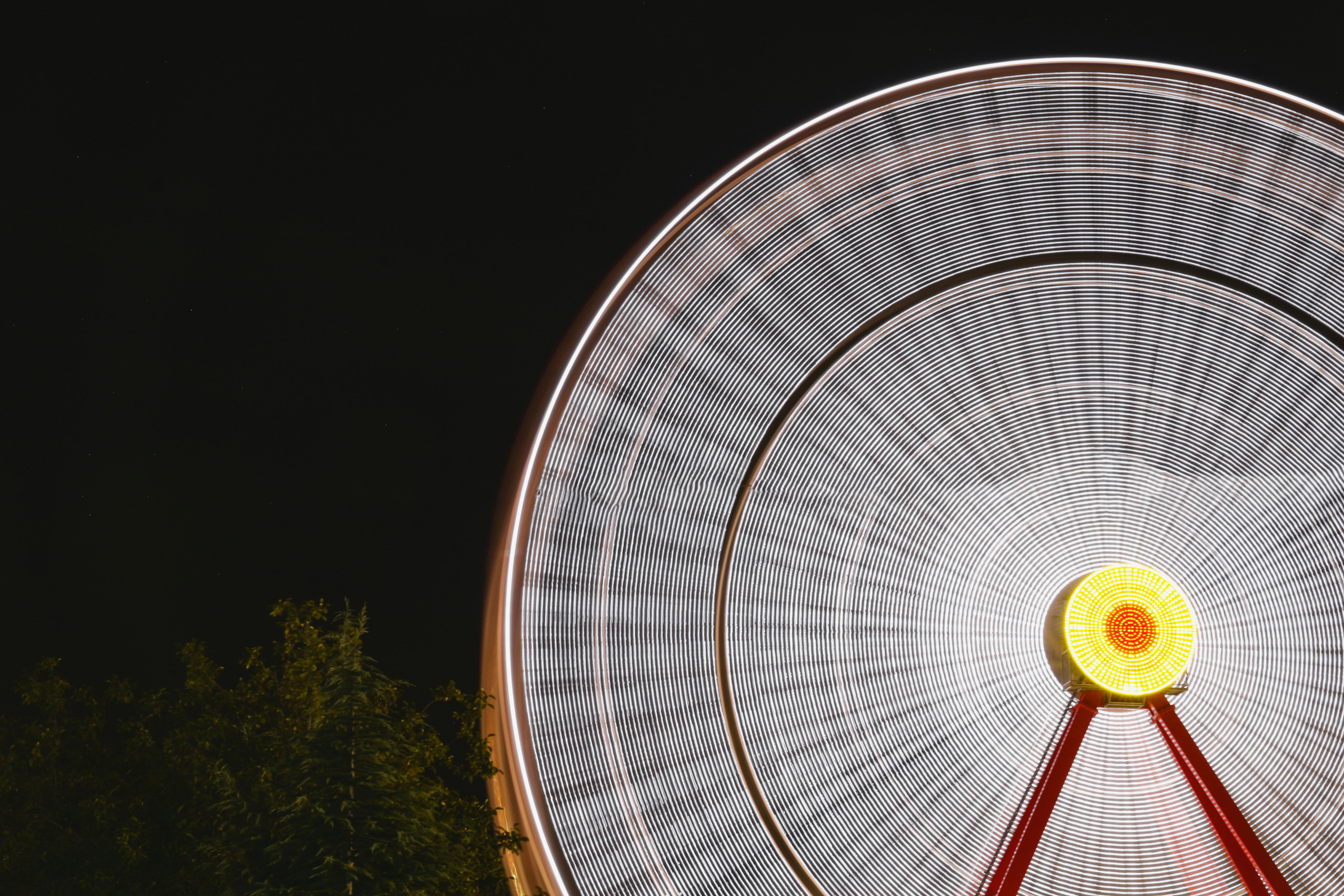 High Rise Building With Lights · Free Stock Photo