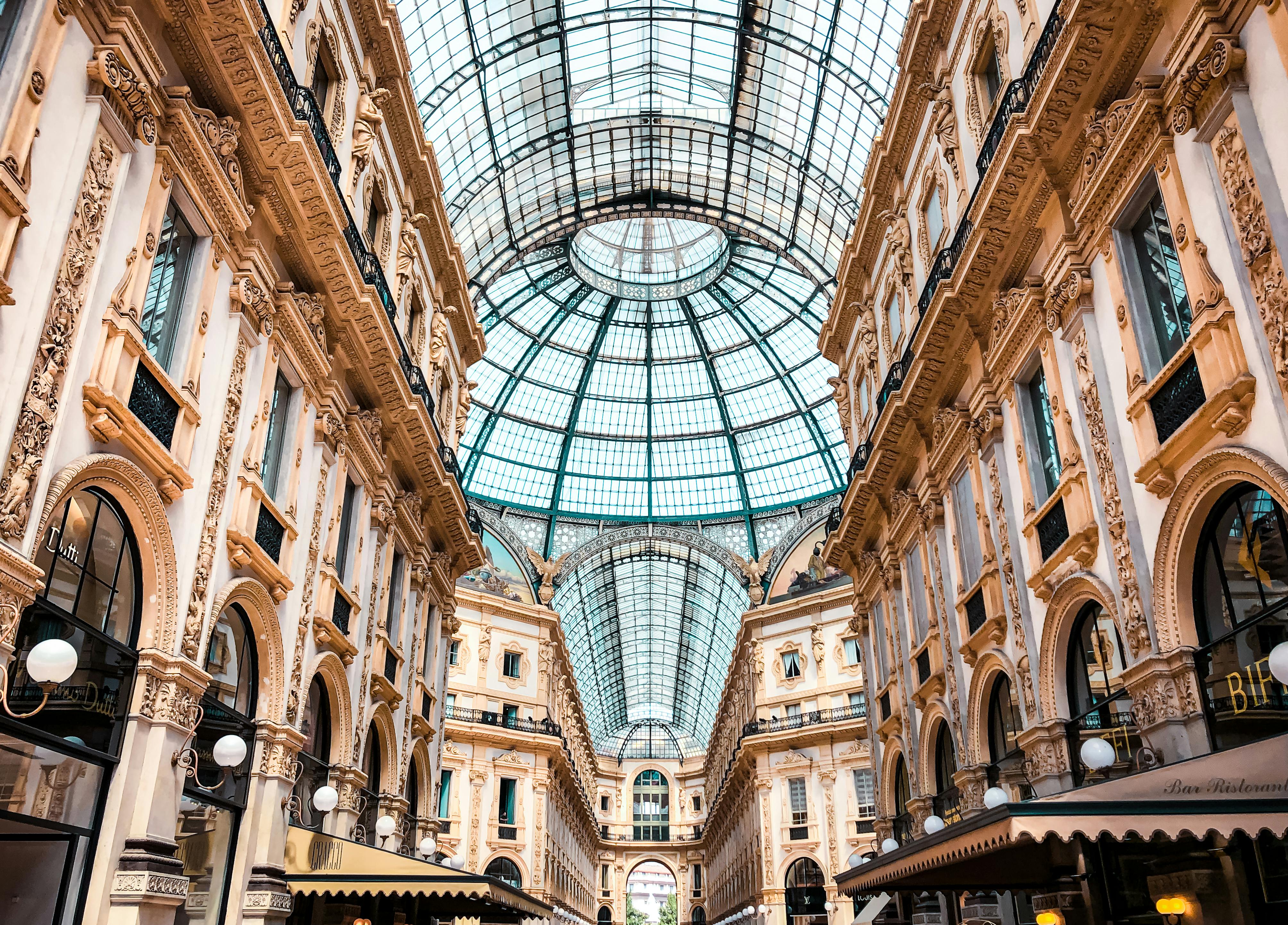 A Mall In Glass Covered Arcade · Free Stock Photo
