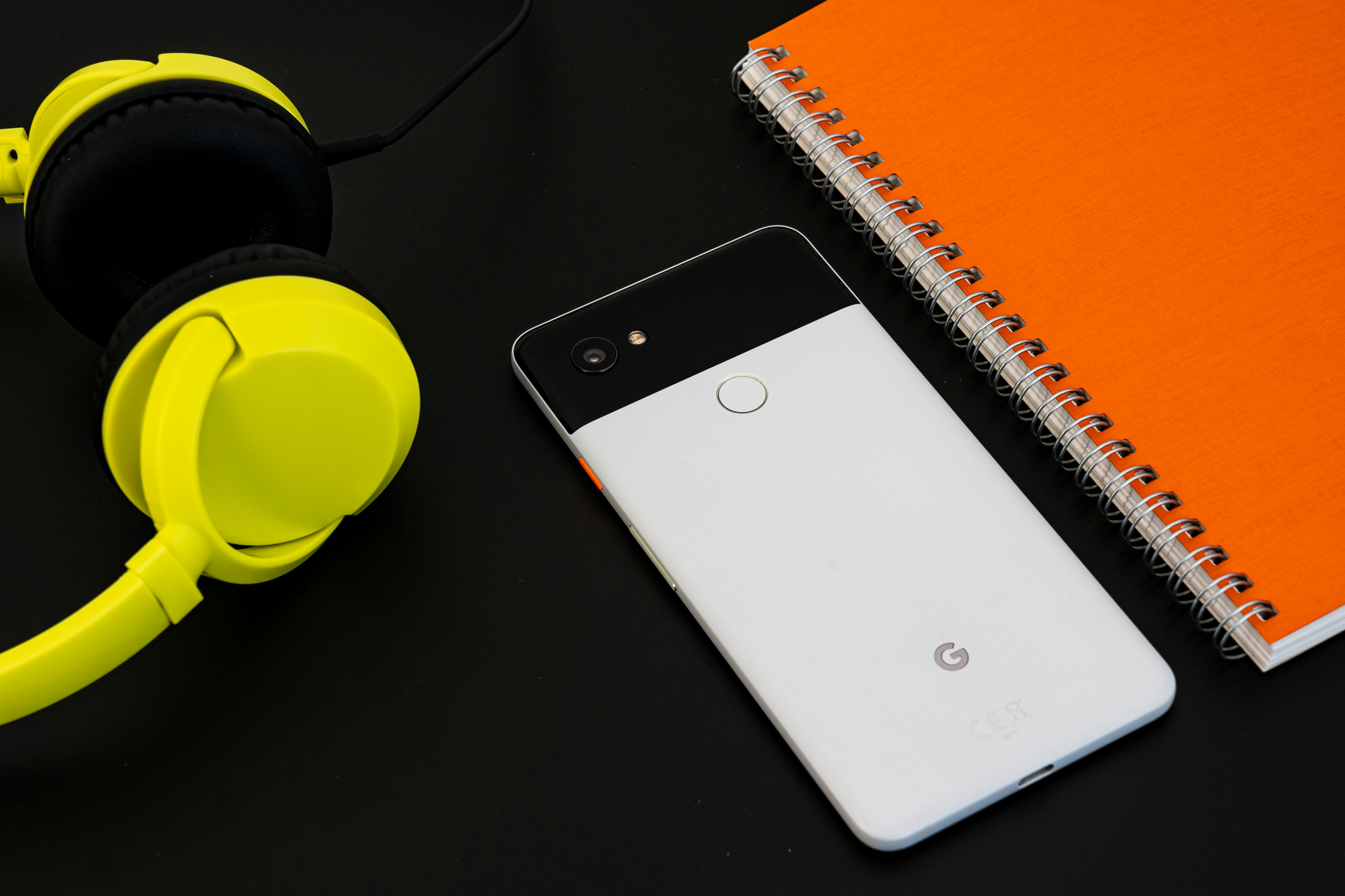 White Spring Notebook · Free Stock Photo