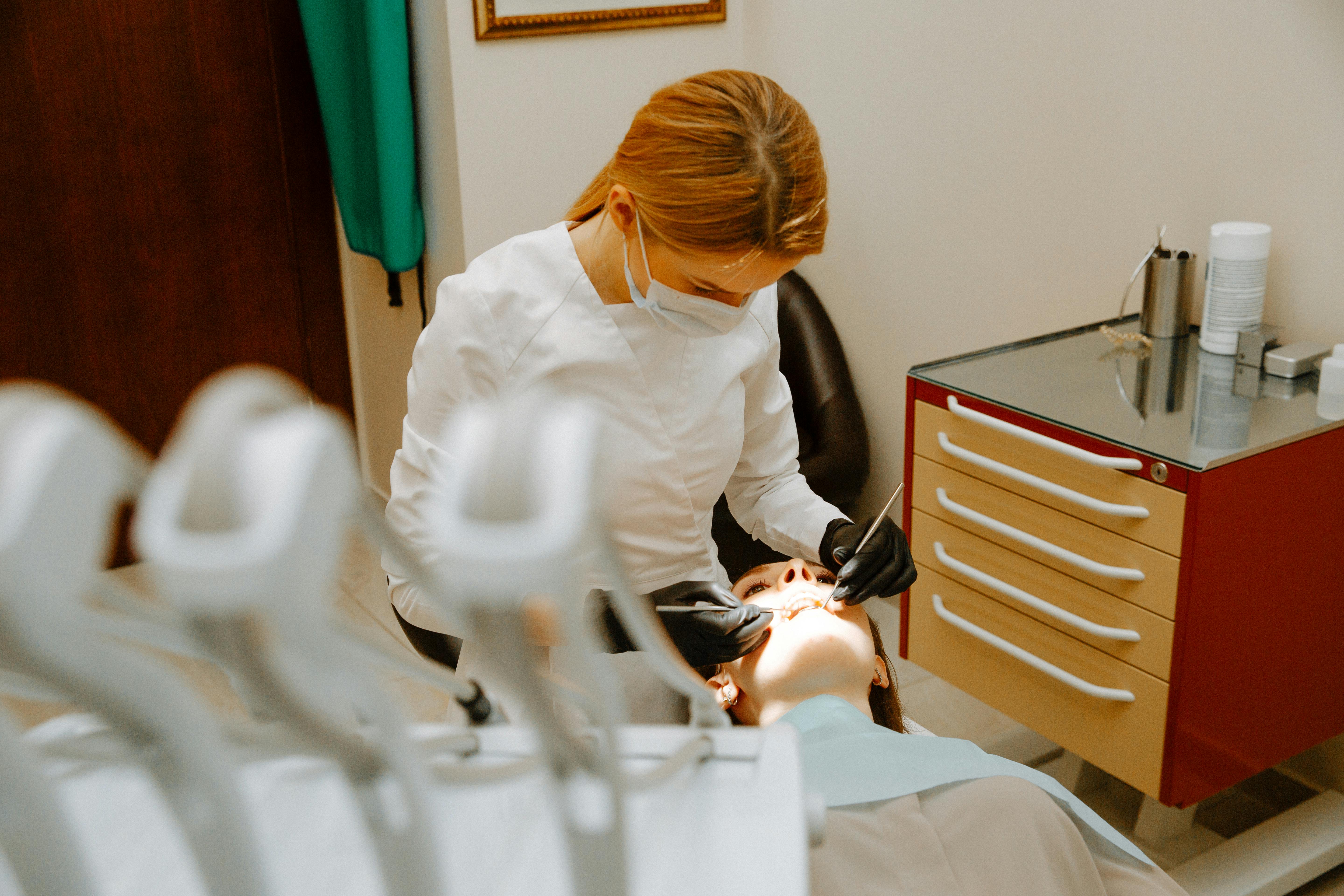 Woman Having Dental Check-up · Free Stock Photo