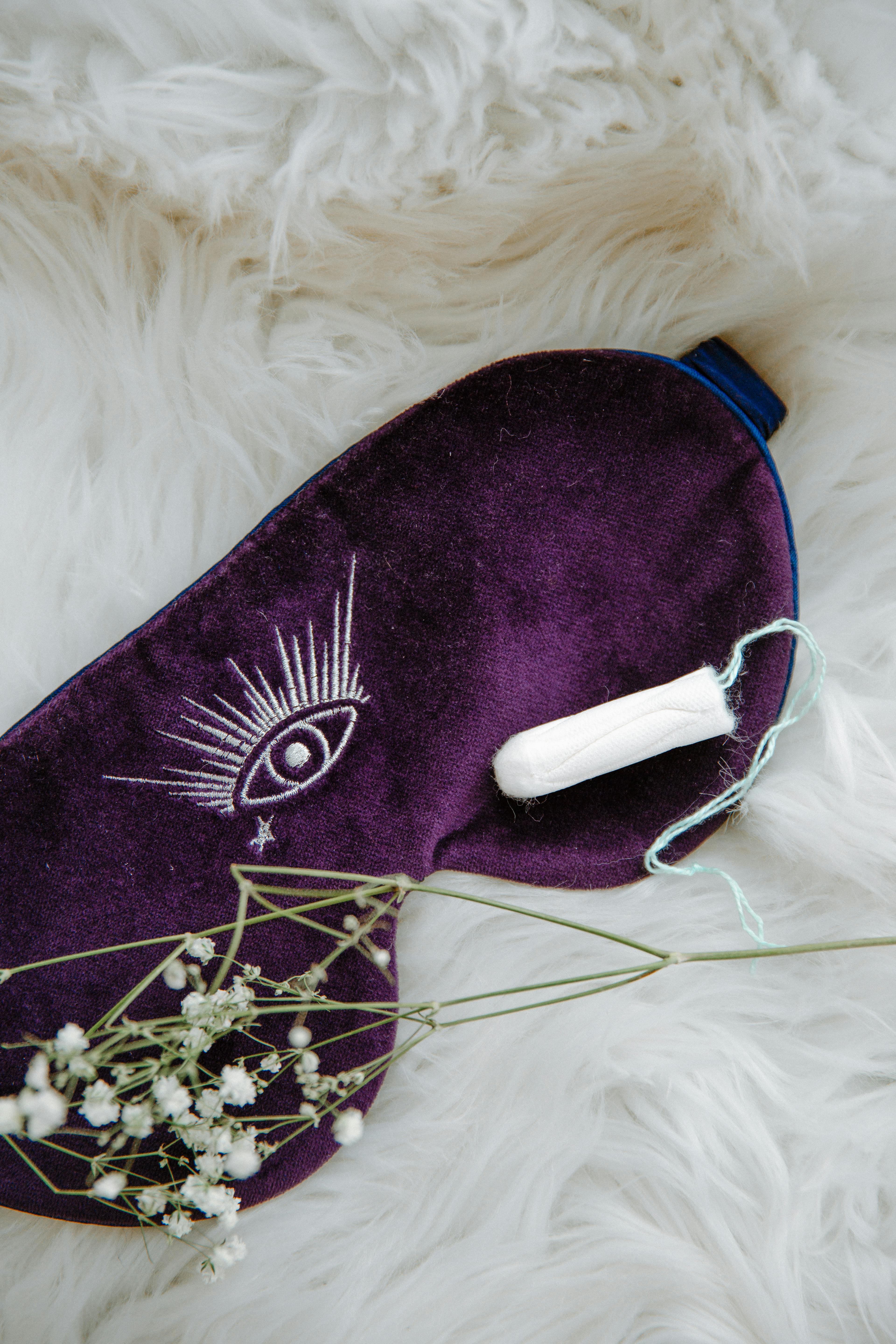 Tampon on Sleep Mask · Free Stock Photo