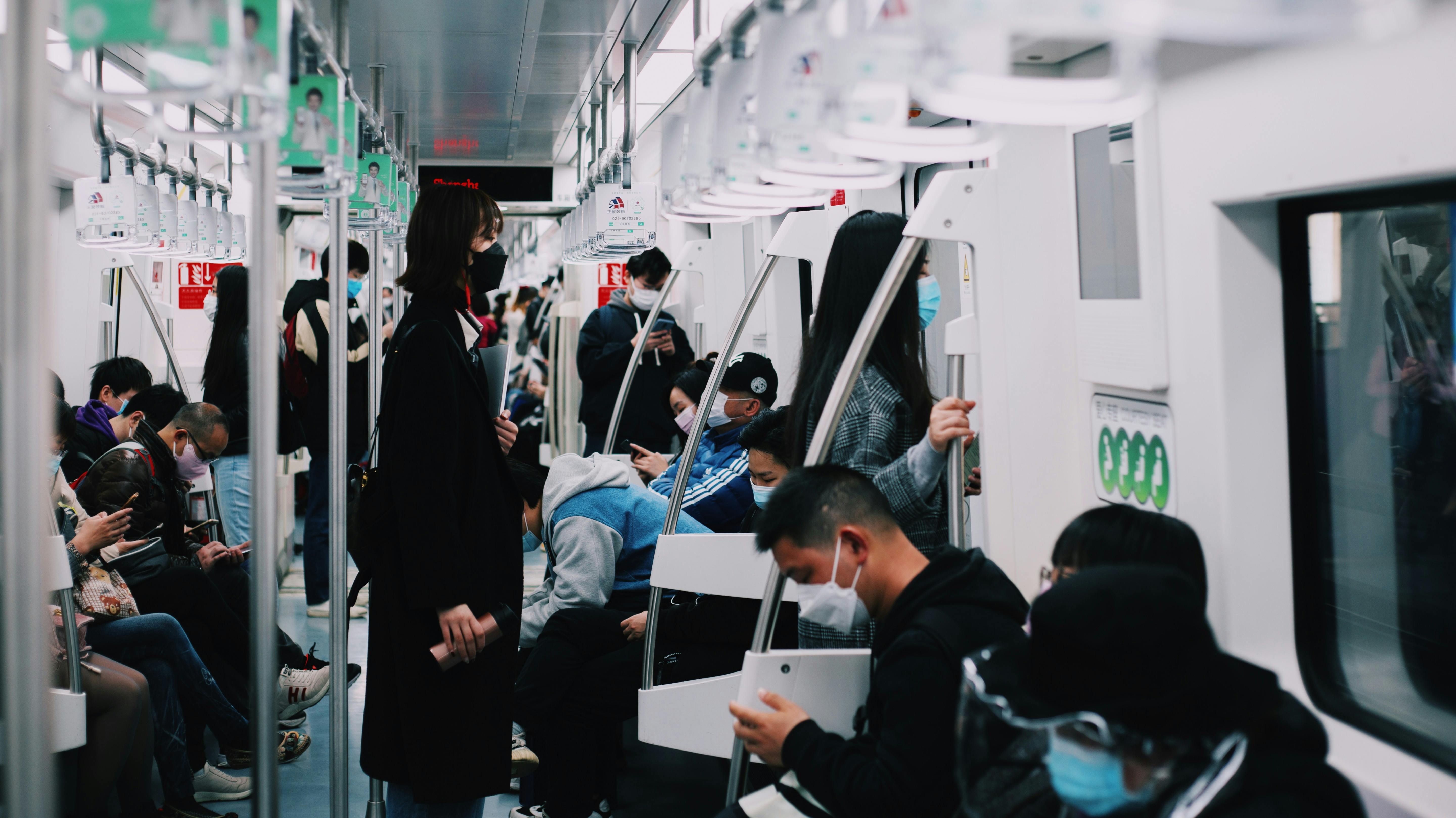 People Inside A Train · Free Stock Photo