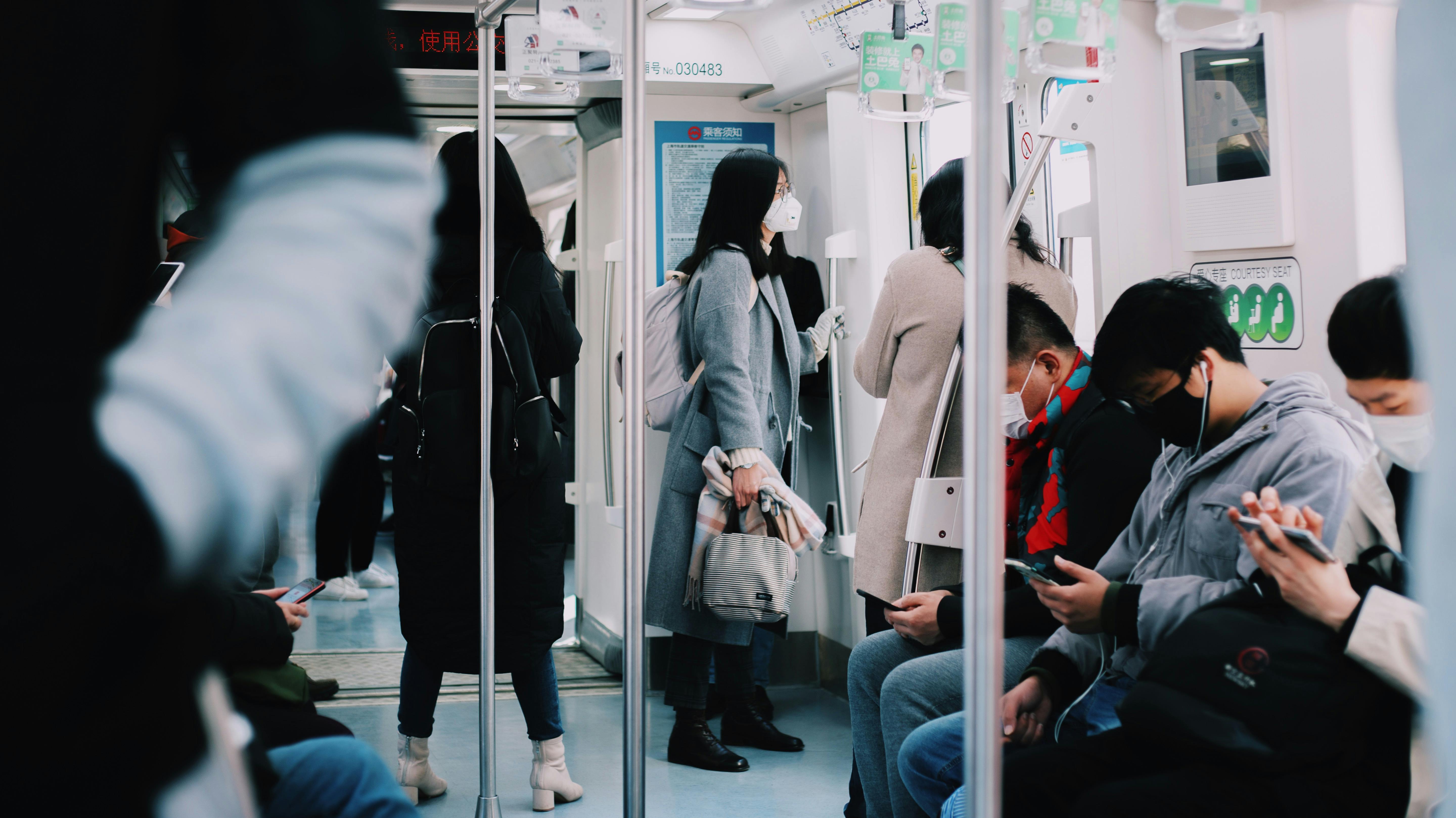 People Inside A Train · Free Stock Photo