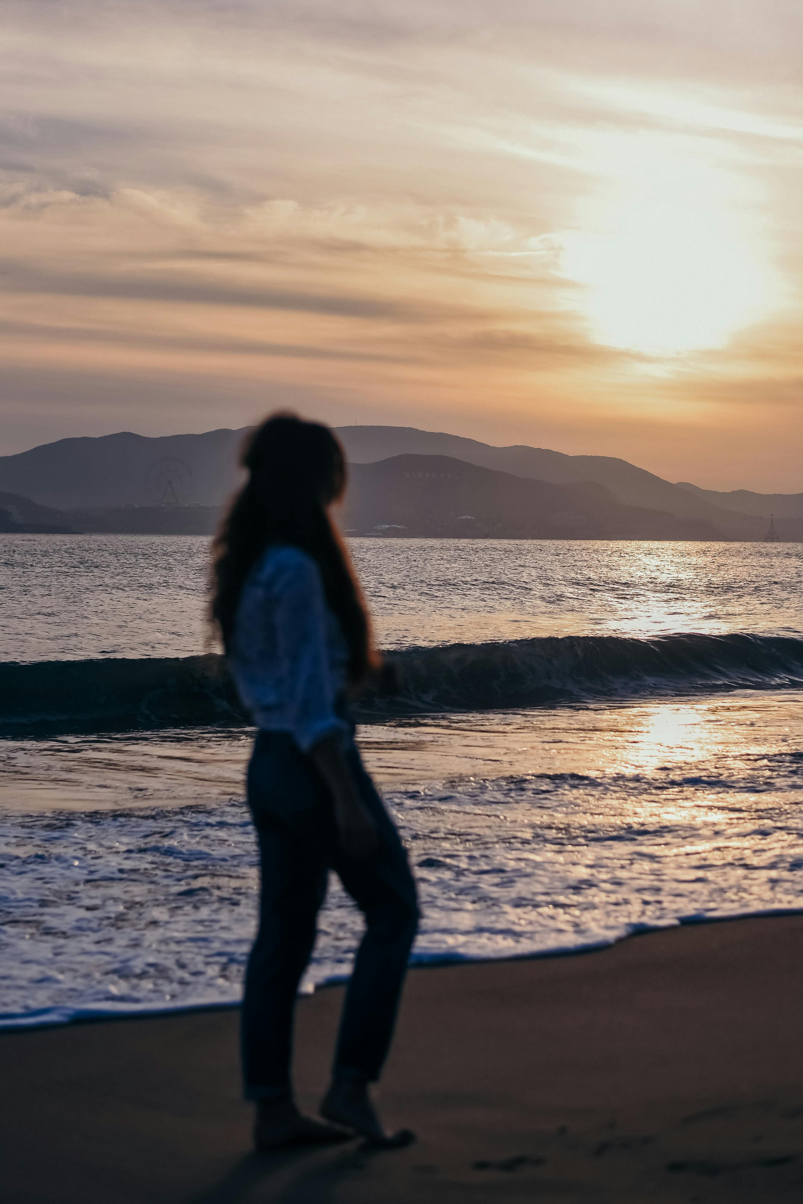 Woman At The Beach · Free Stock Photo