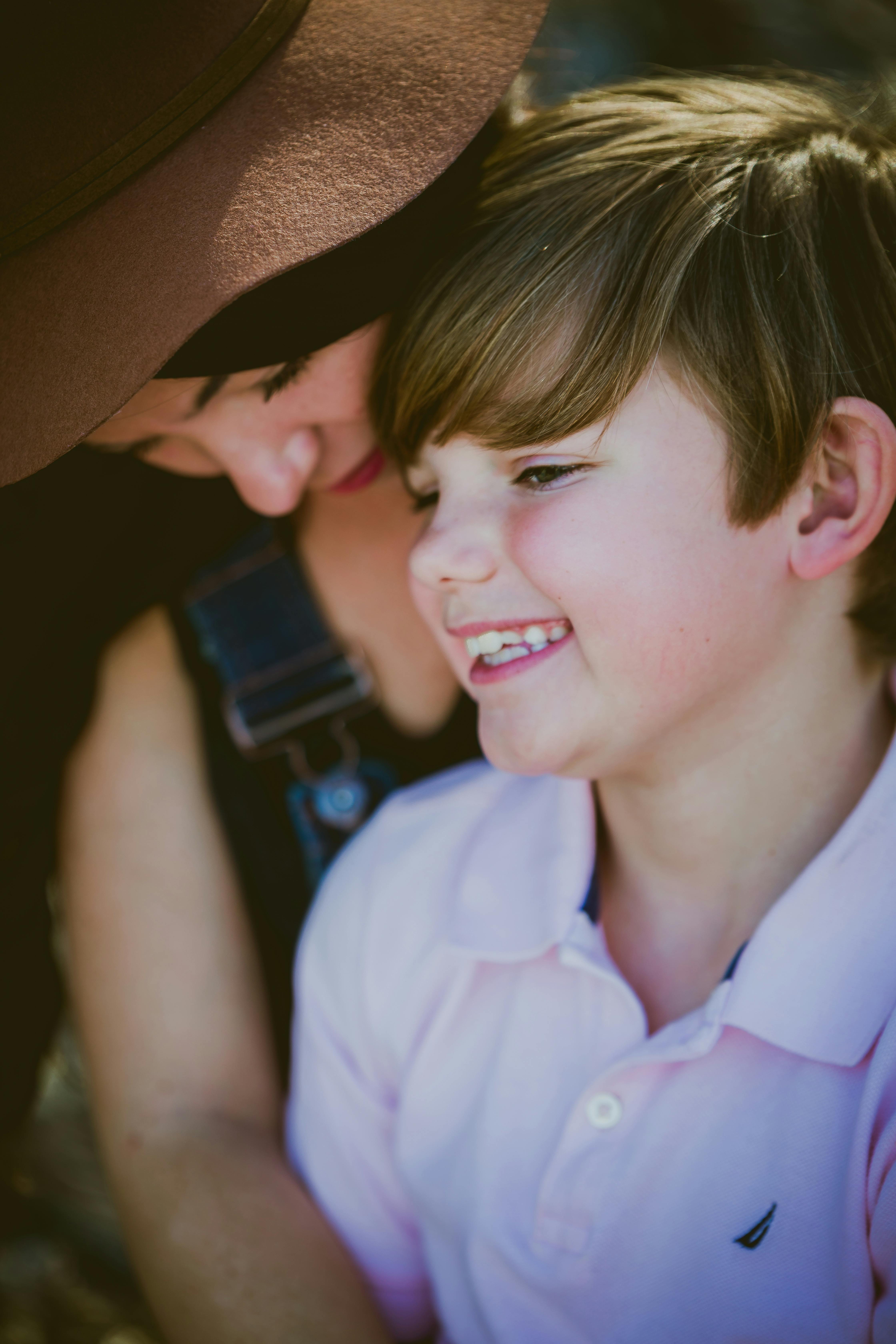 Photo of a Kid Waving · Free Stock Photo