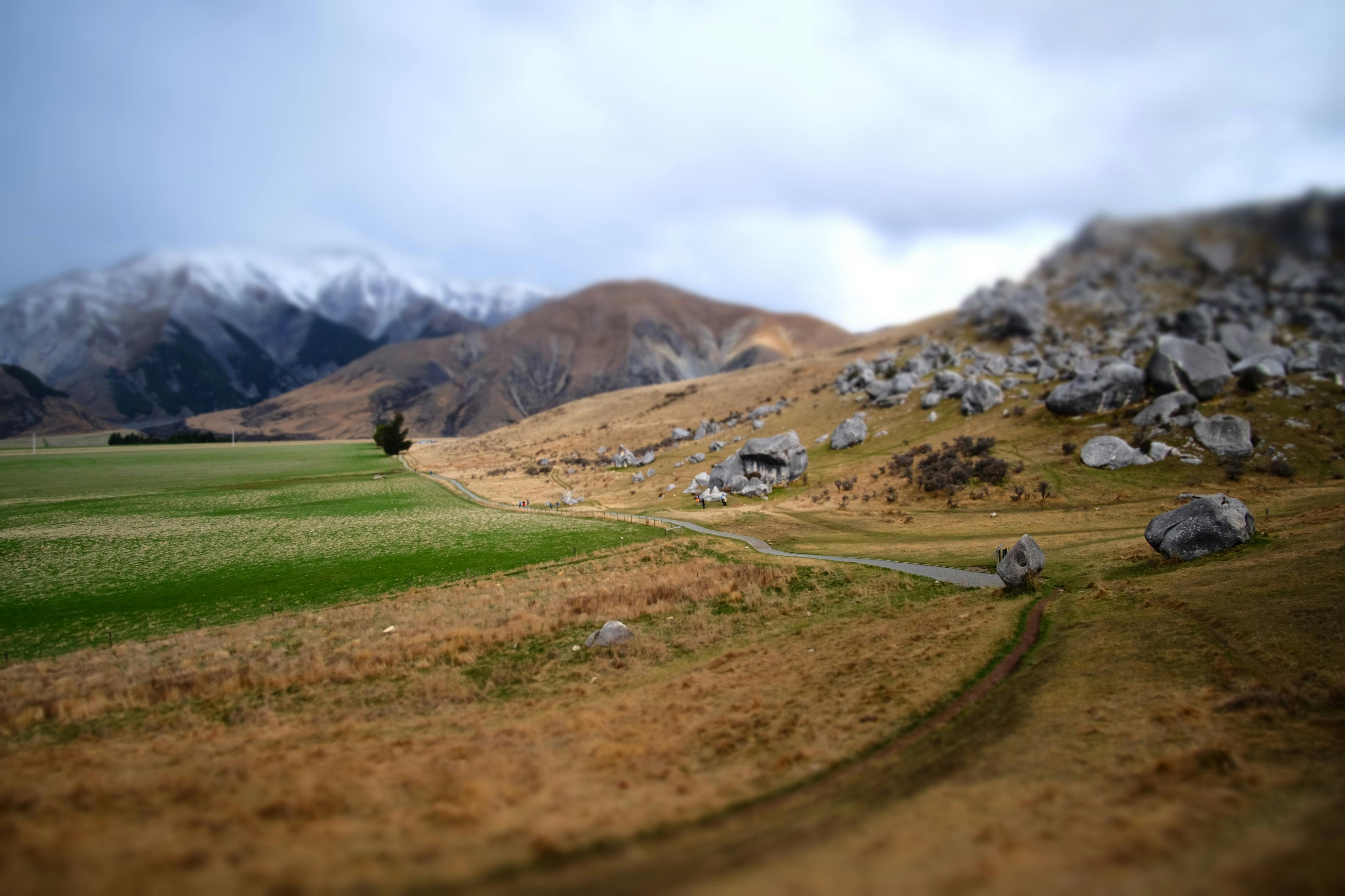 Free stock photo of cloudy sky, landscape, mountain