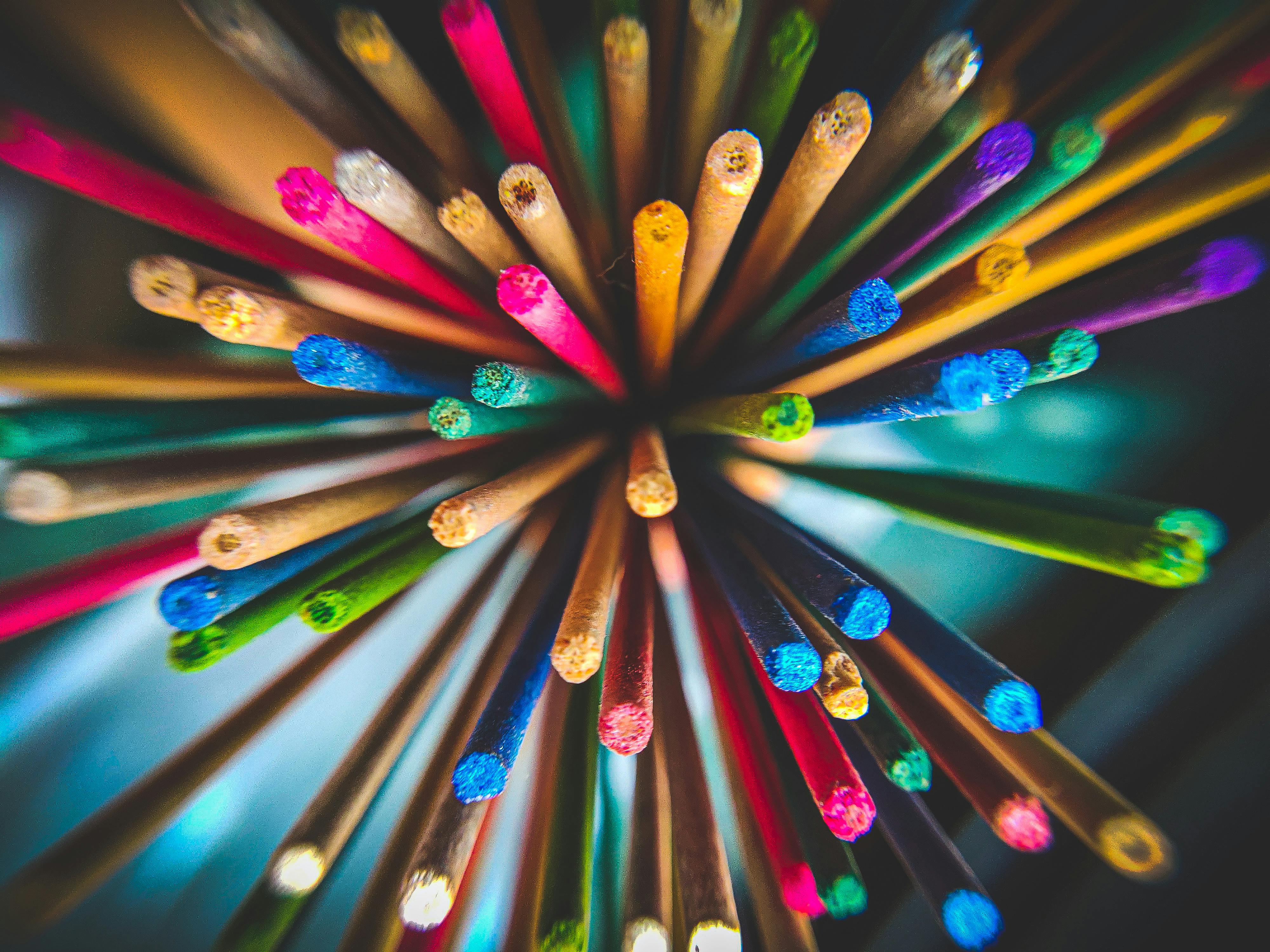 Colorful Sticks · Free Stock Photo