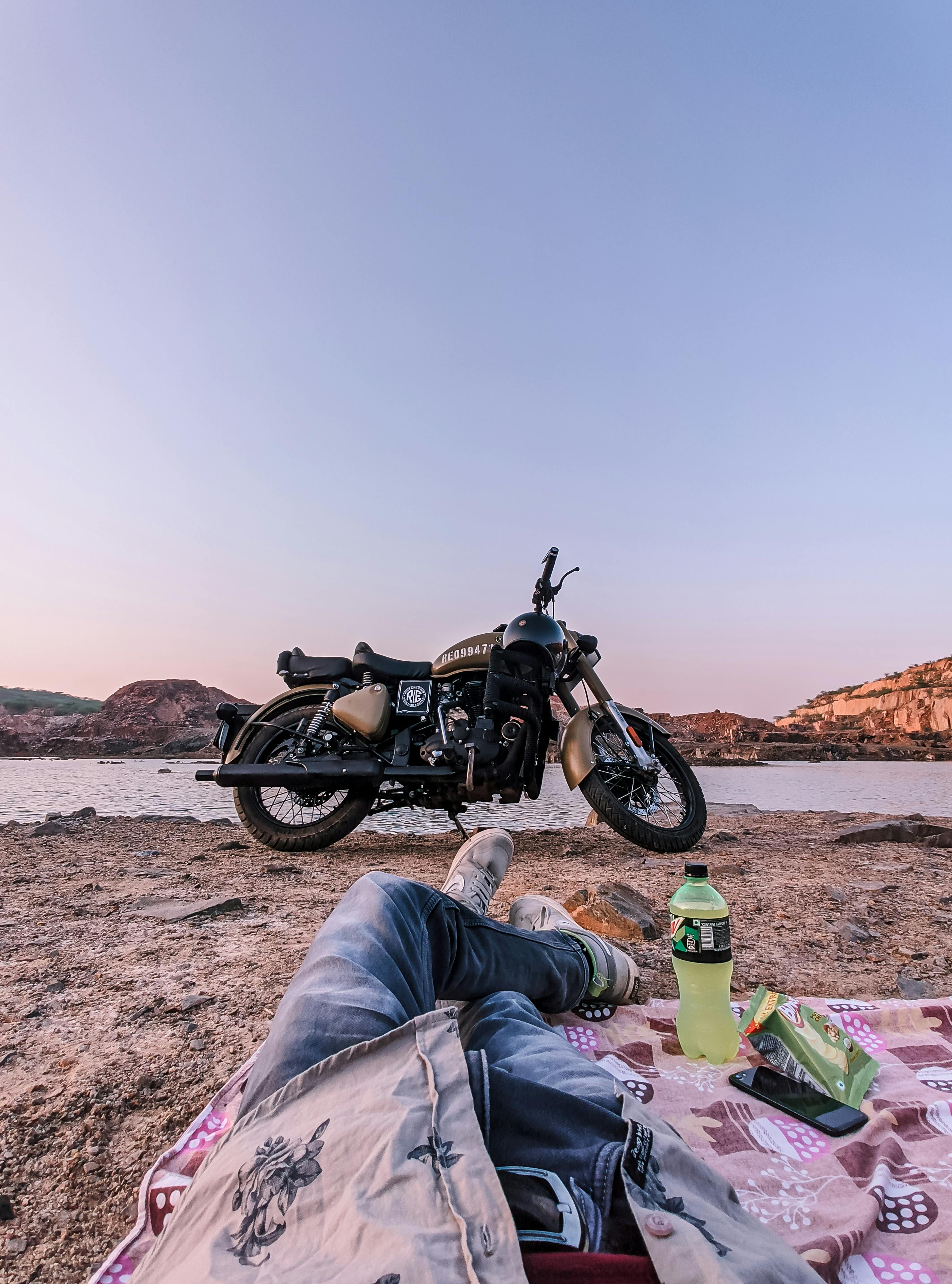 Man Riding a Motorcycle · Free Stock Photo