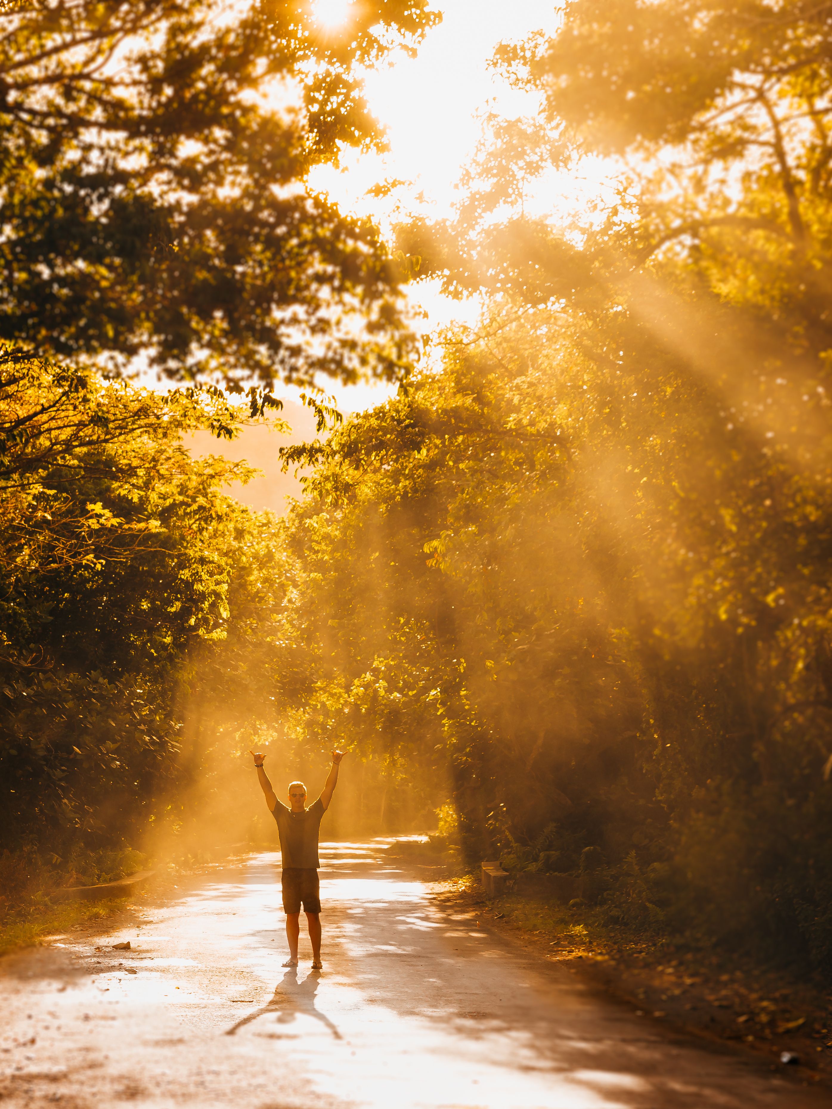 Man Walking Near Gray Steel Fence · Free Stock Photo