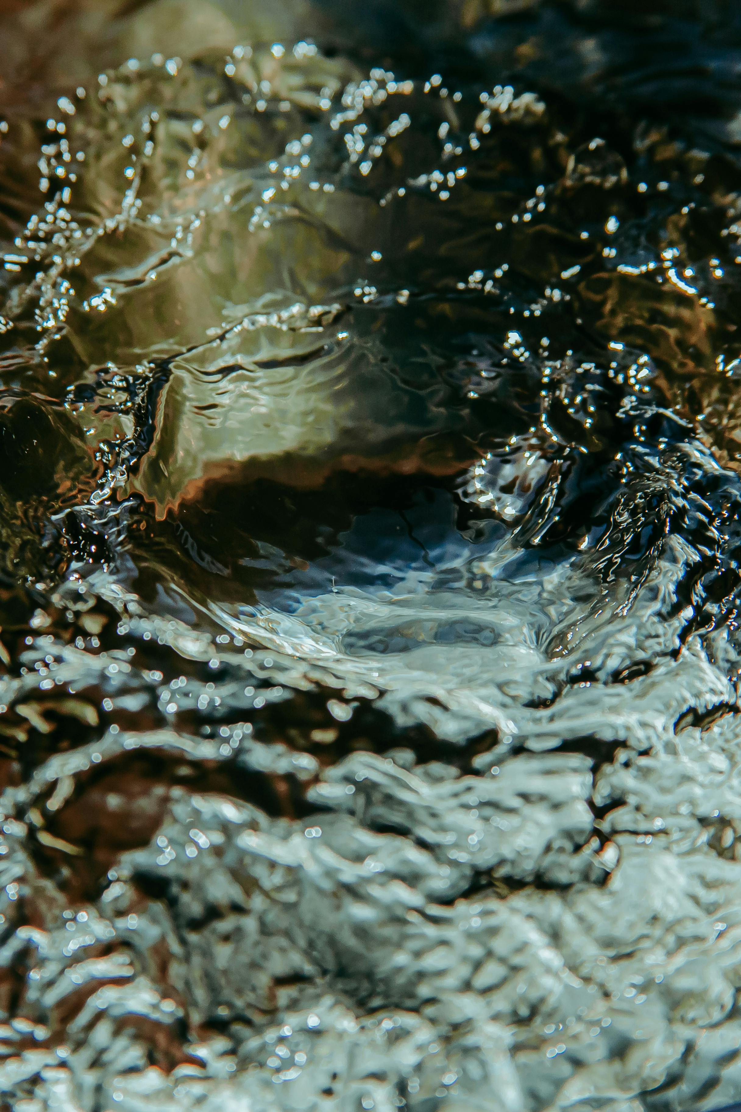 Close-up Shot Of Water · Free Stock Photo