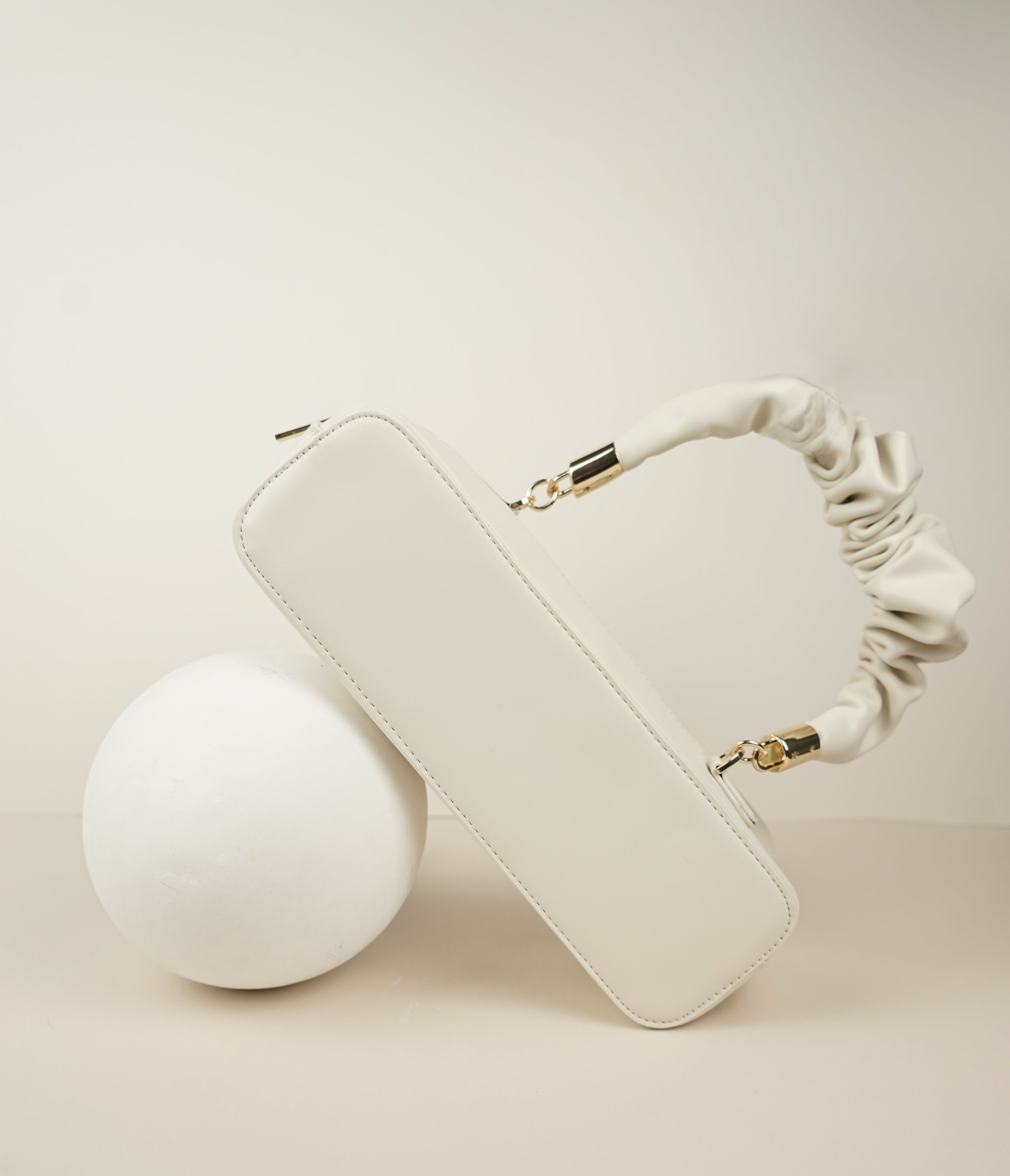 White Leather Bag · Free Stock Photo