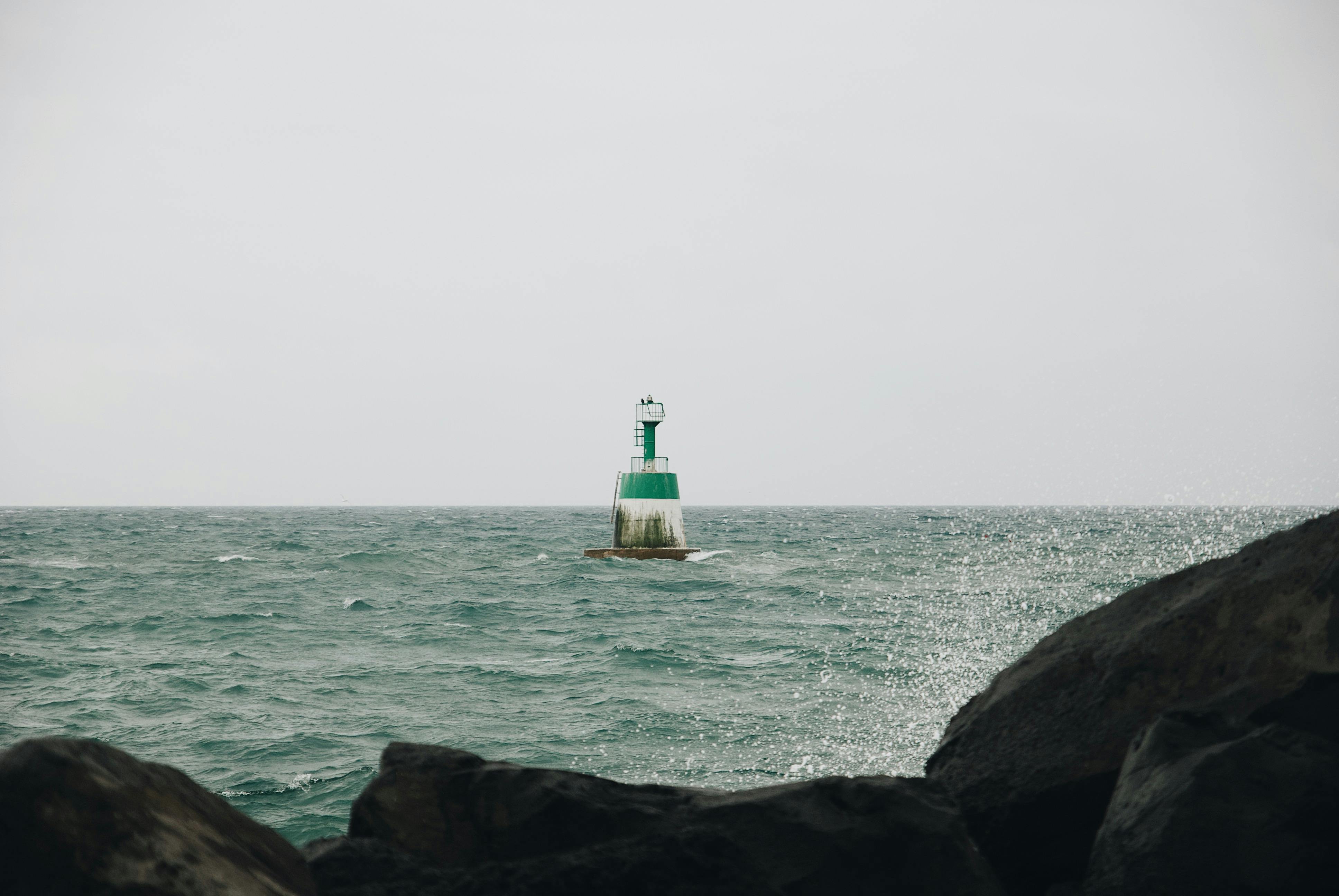 A Buoy in the Ocean · Free Stock Photo