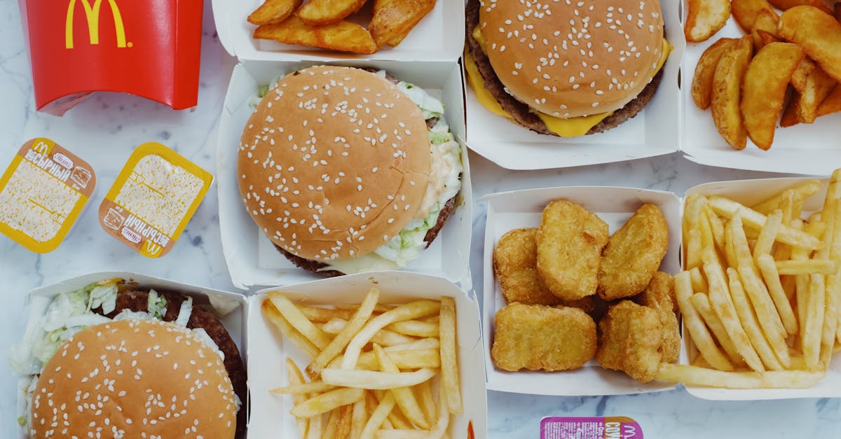 Tasty Junk Food Placed On Table Free Stock Photo tasty-junk-food-placed-on-table-free-stock-photo