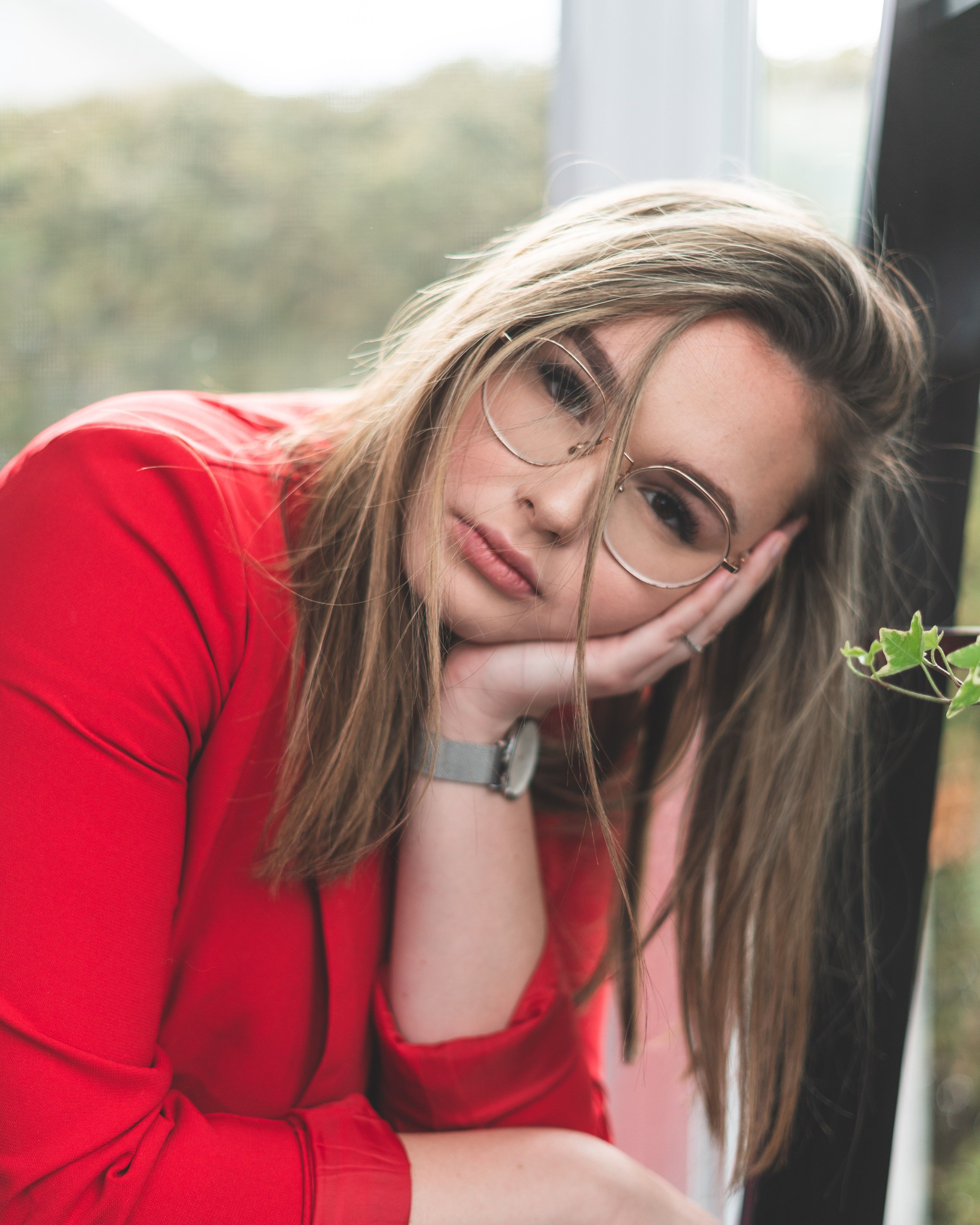 Woman Wearing Eyeglasses · Free Stock Photo