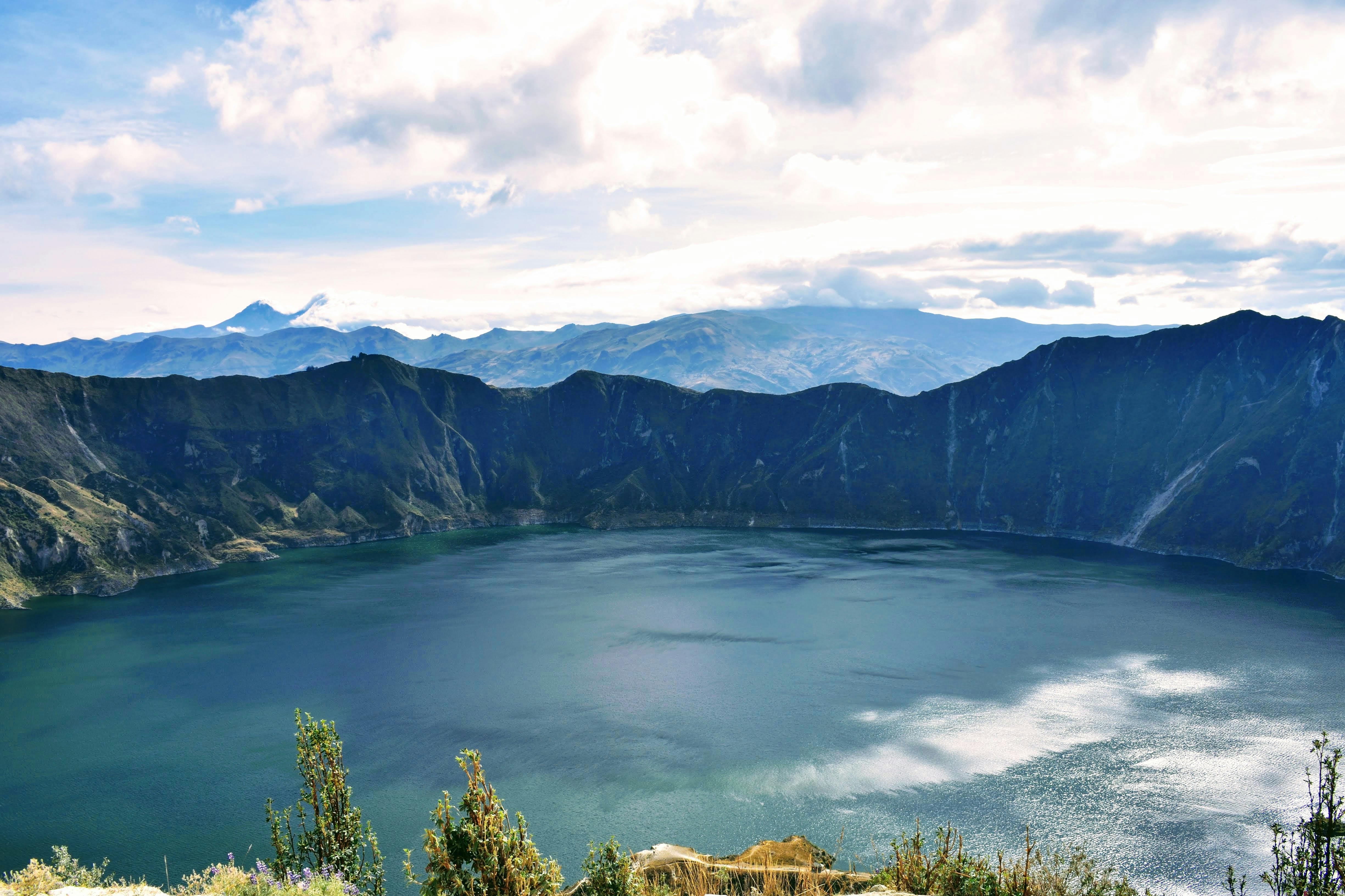 Volcanic Crater Lake · Free Stock Photo