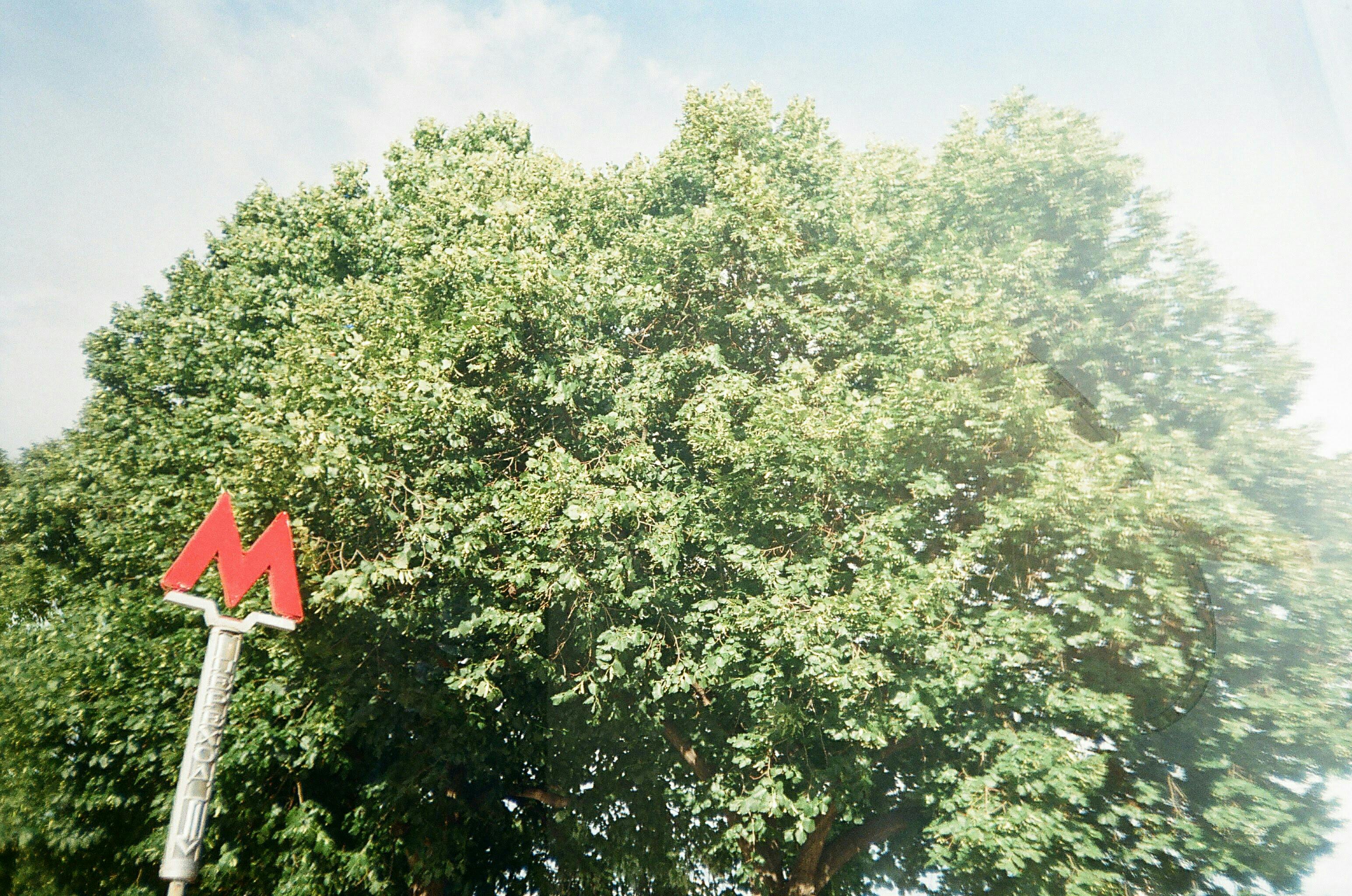 Red Metro Sign · Free Stock Photo