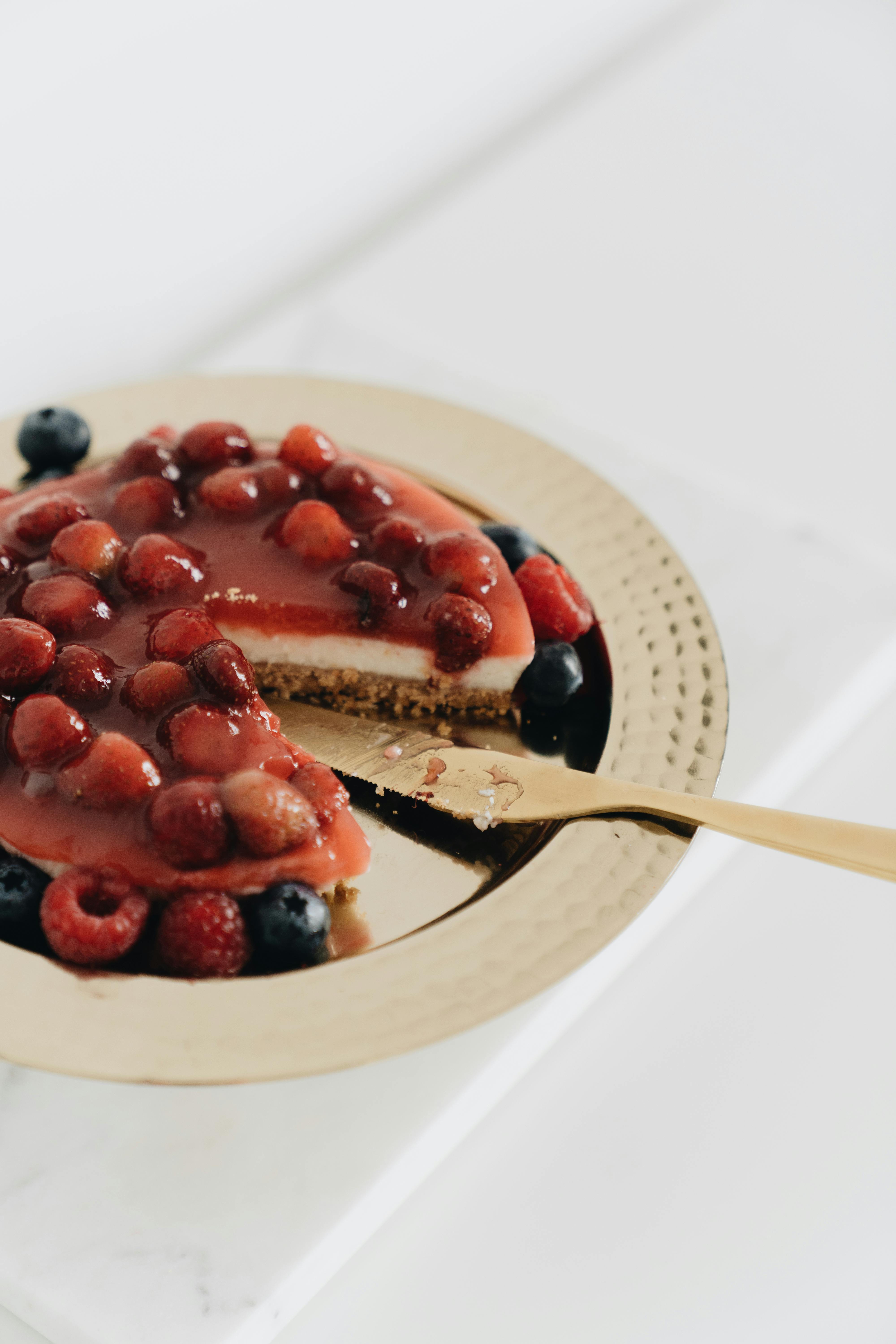 A Mixed Berries Cheesecake · Free Stock Photo