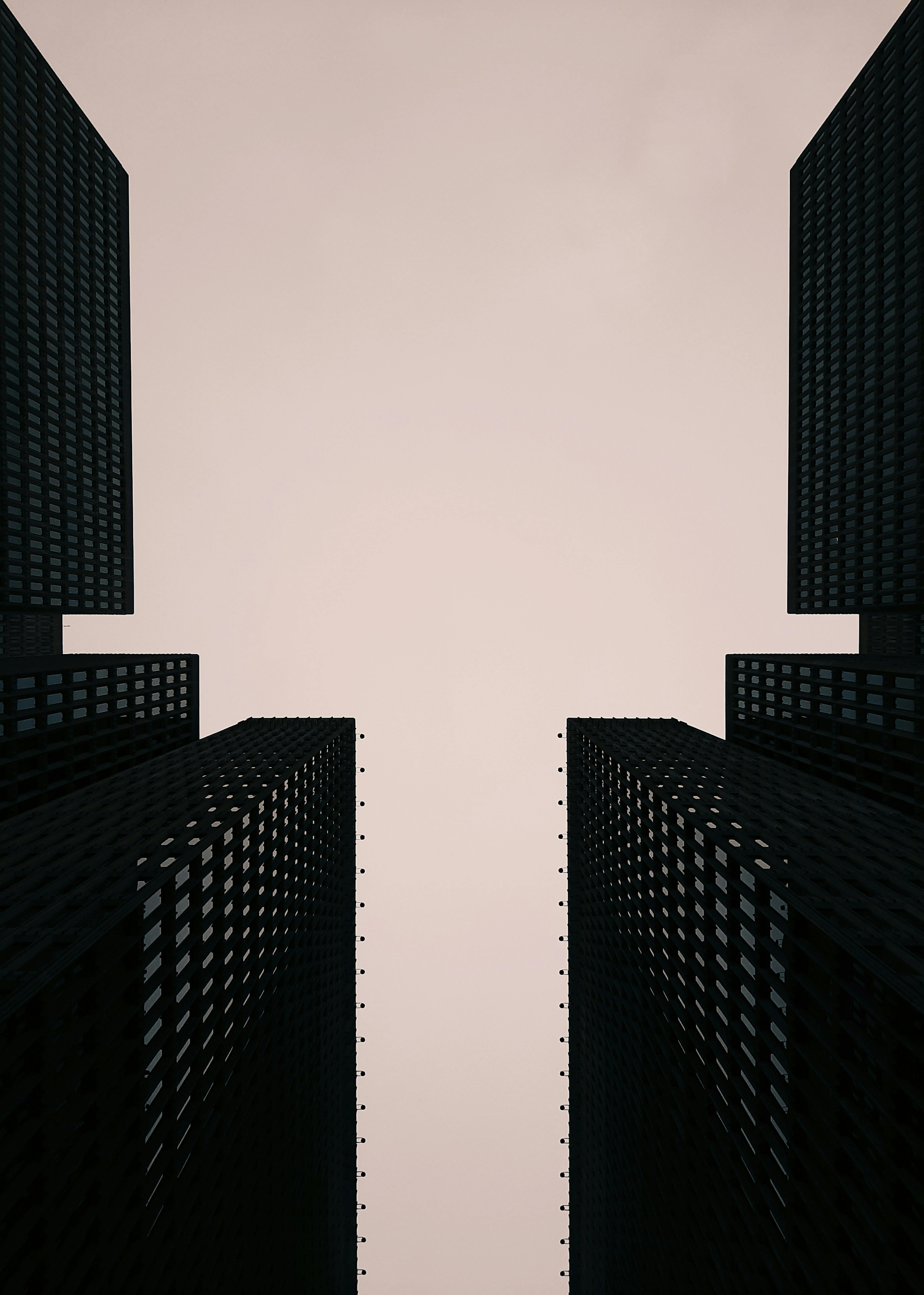 Worm's Eye View Photo Of City · Free Stock Photo