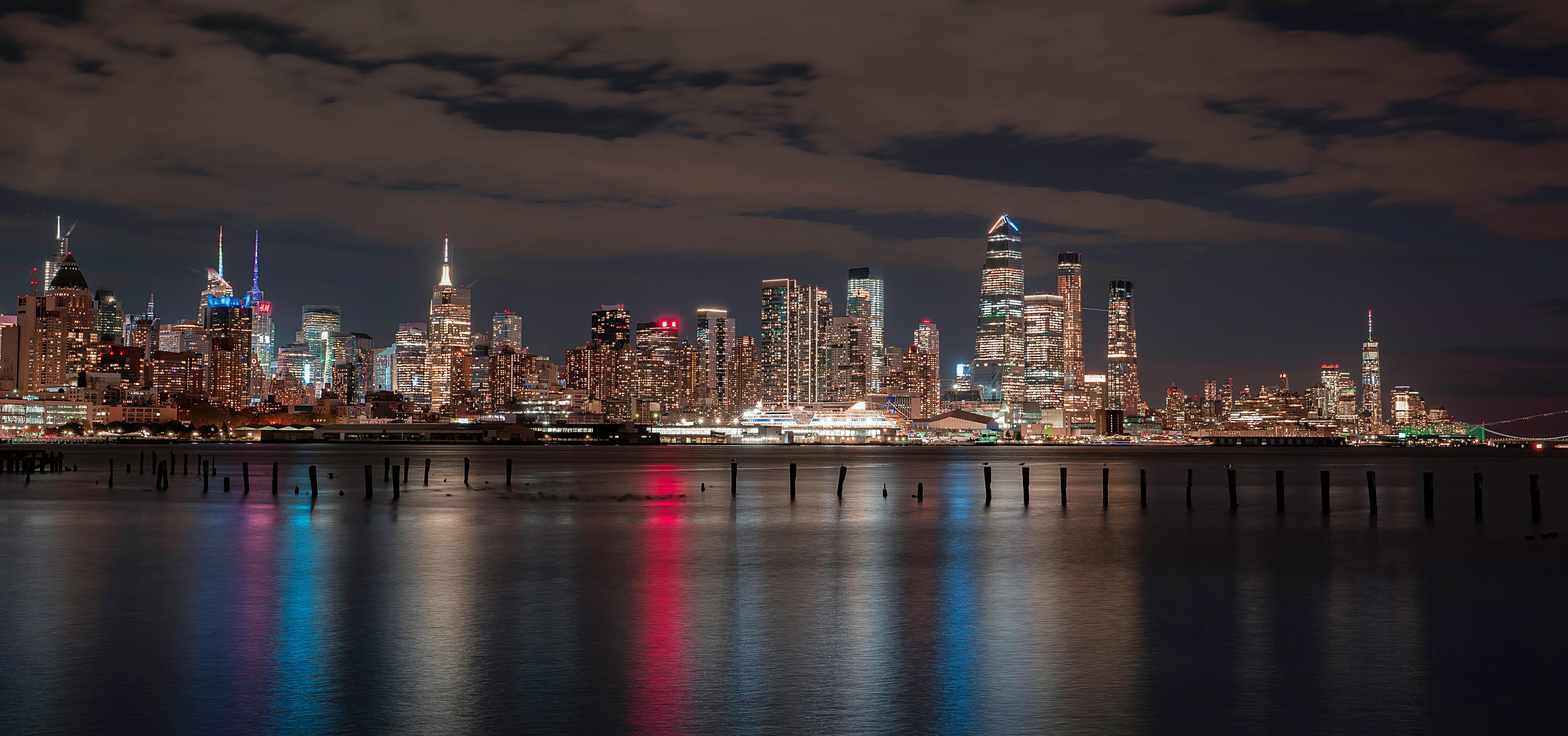 Scenic View Of City During Evening · Free Stock Photo