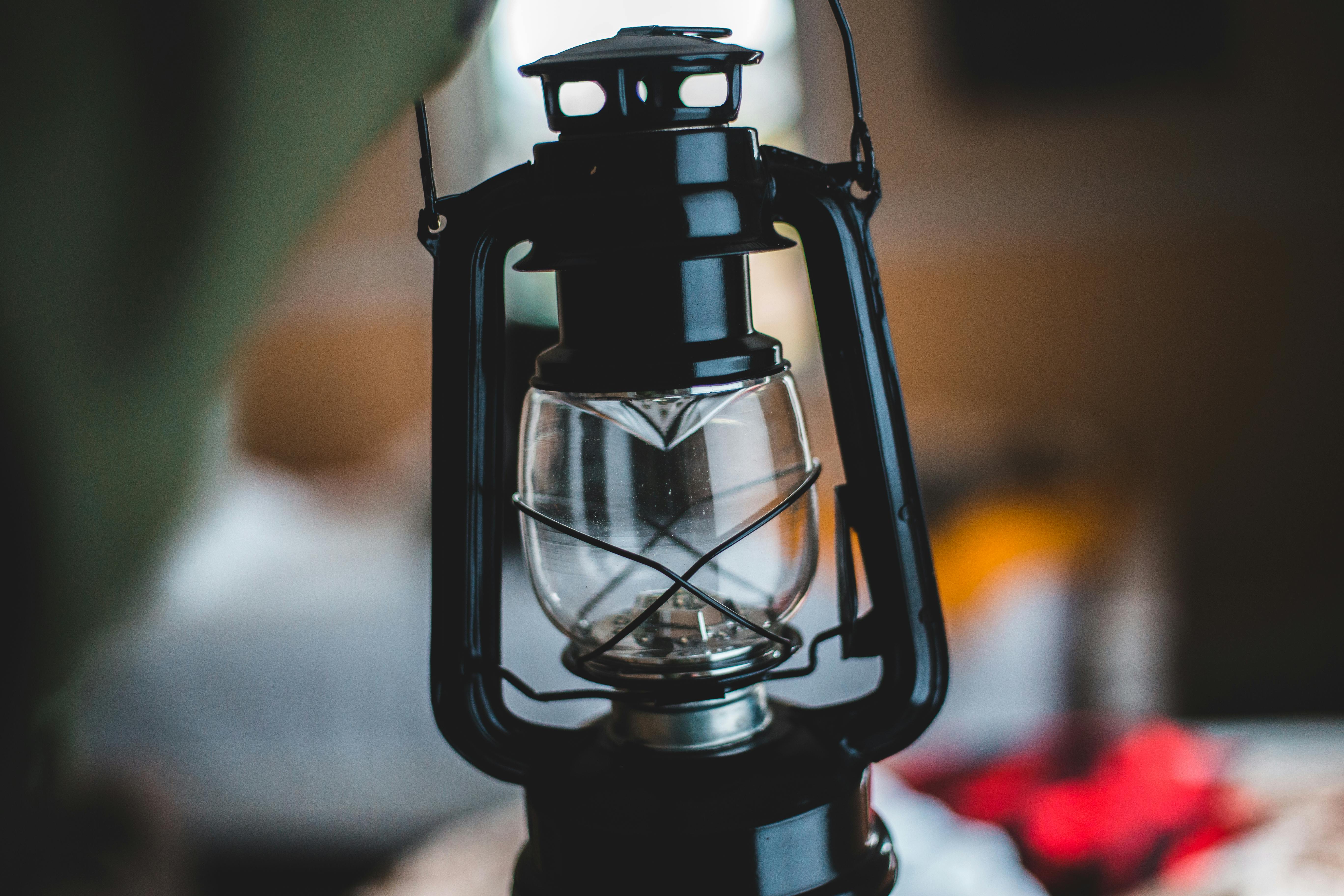 Black Lantern Lamp · Free Stock Photo