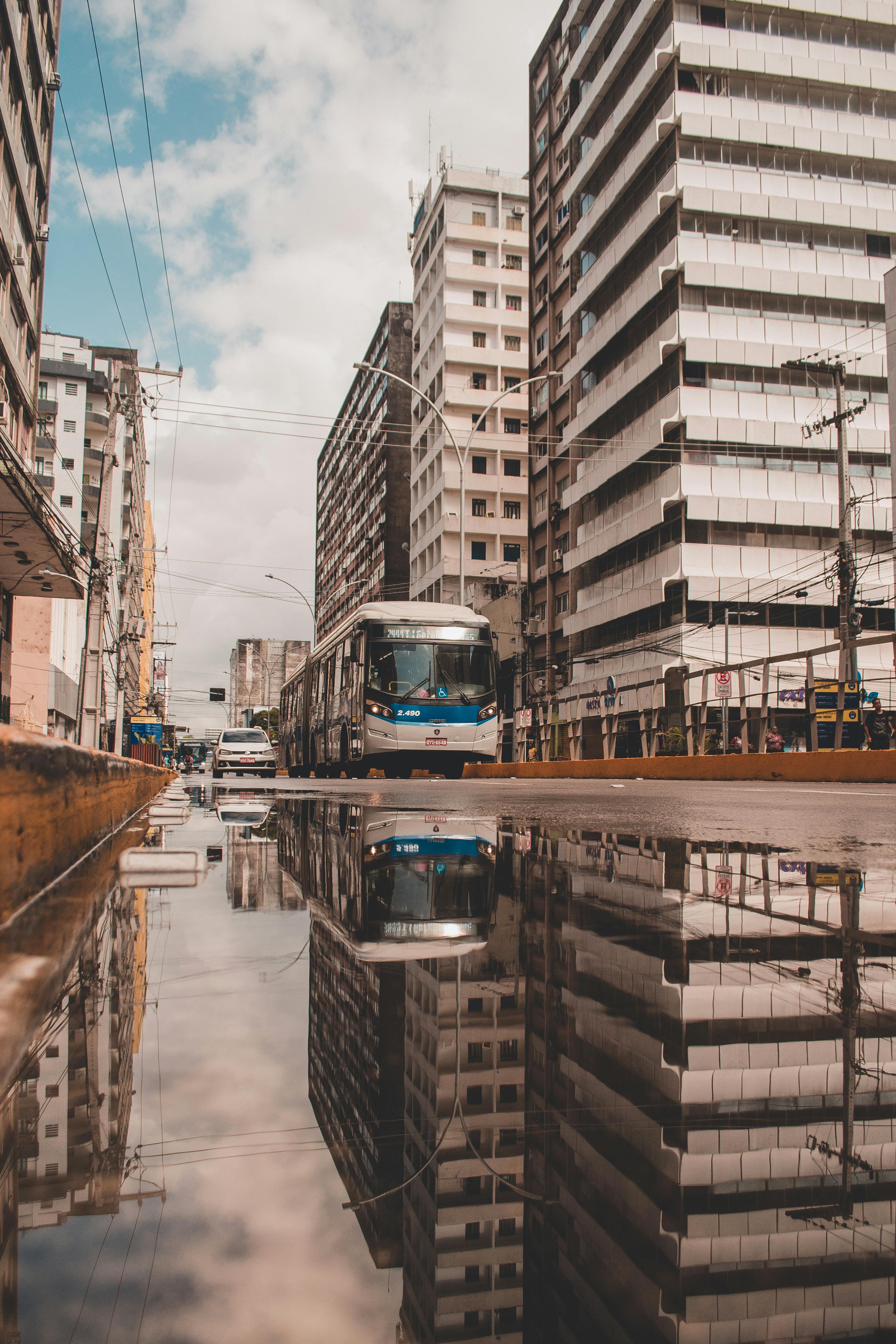 Buildings Reflections · Free Stock Photo