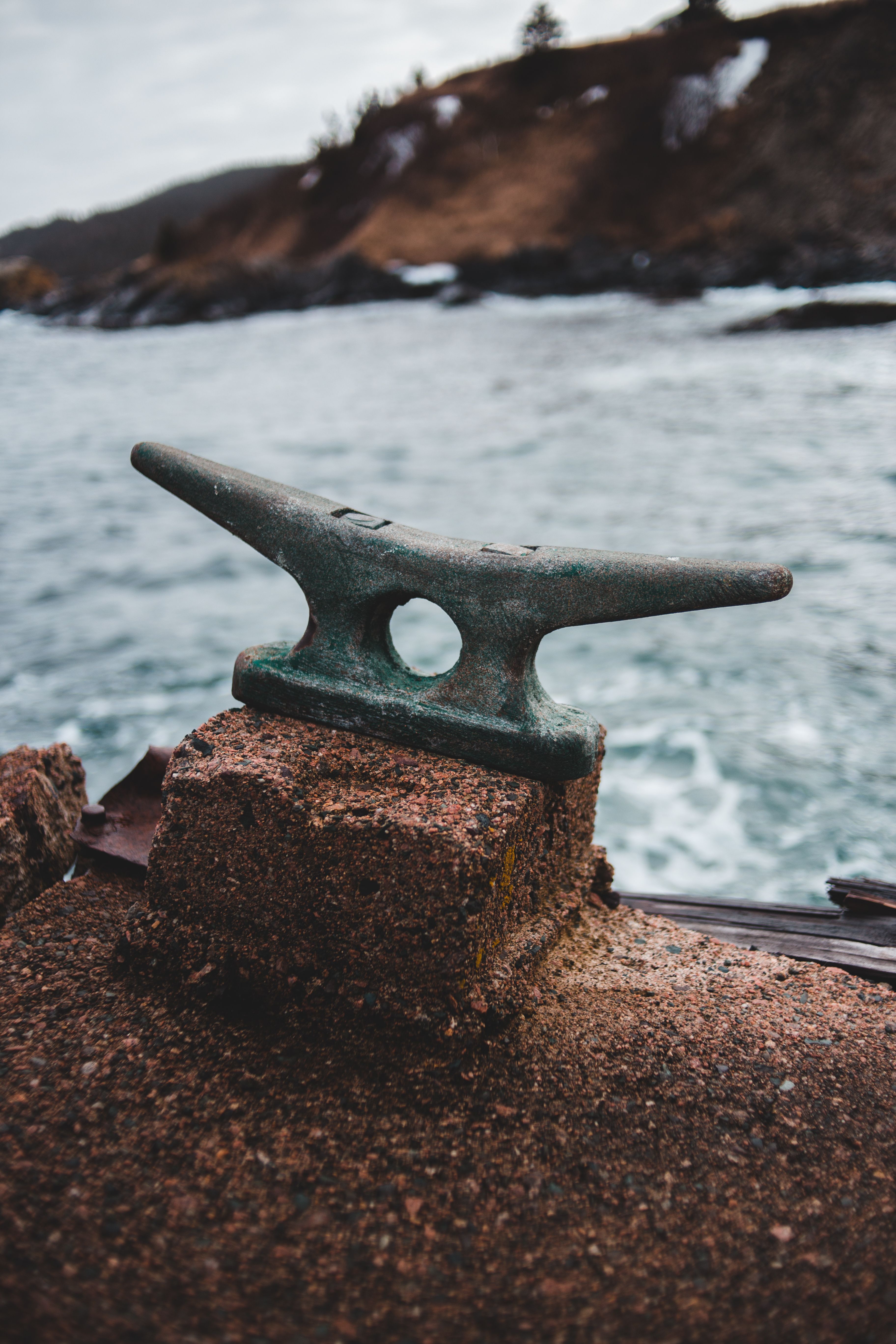 Metal Anvil on Brown Concrete Surface · Free Stock Photo