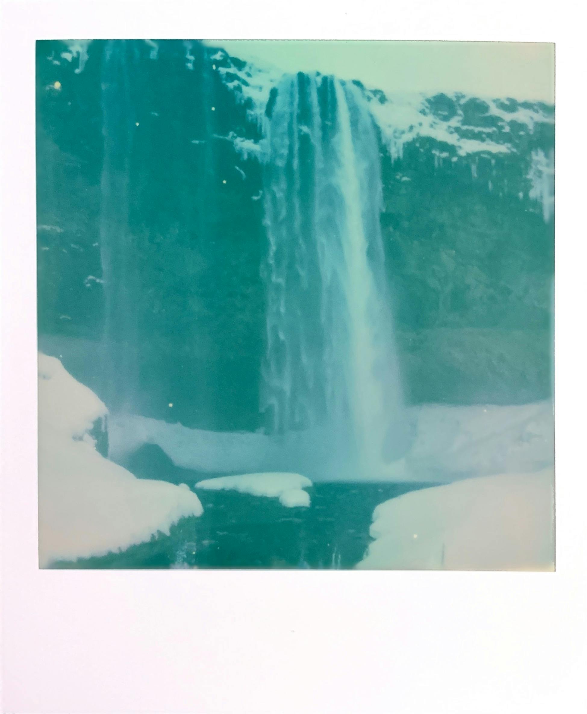 Water Falls on Snow Covered Ground · Free Stock Photo